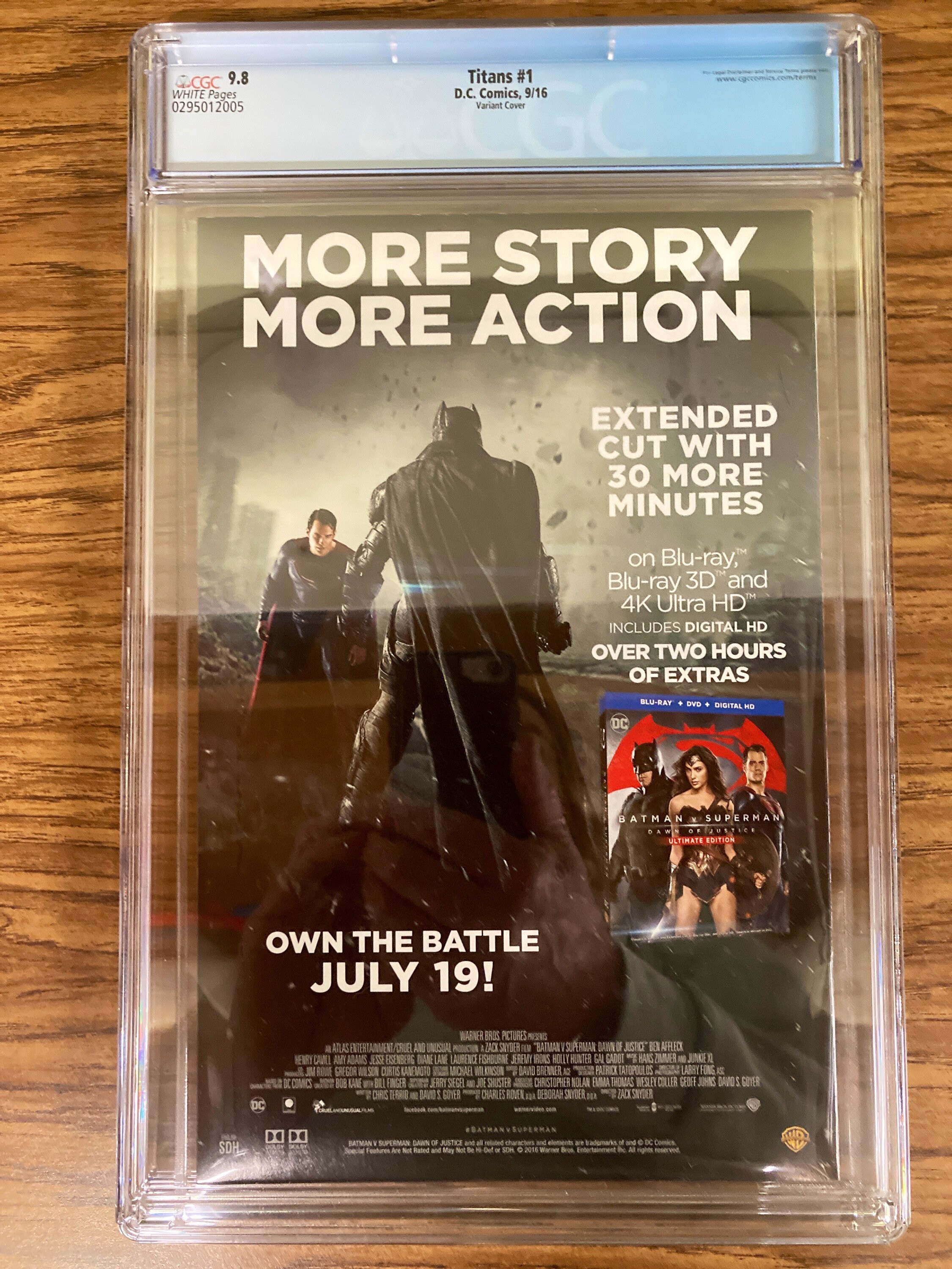 DC UNIVERSE REBIRTH: Titans Comic Issue 1 Variant. High-grade - Etsy