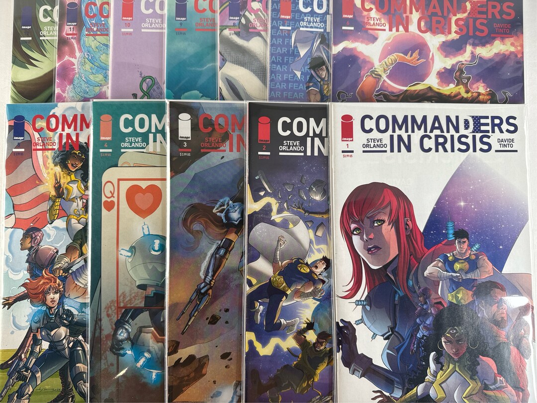 COMMANDERS in CRISIS Comic Book Series: Issues 1-12, Image Comics - Etsy