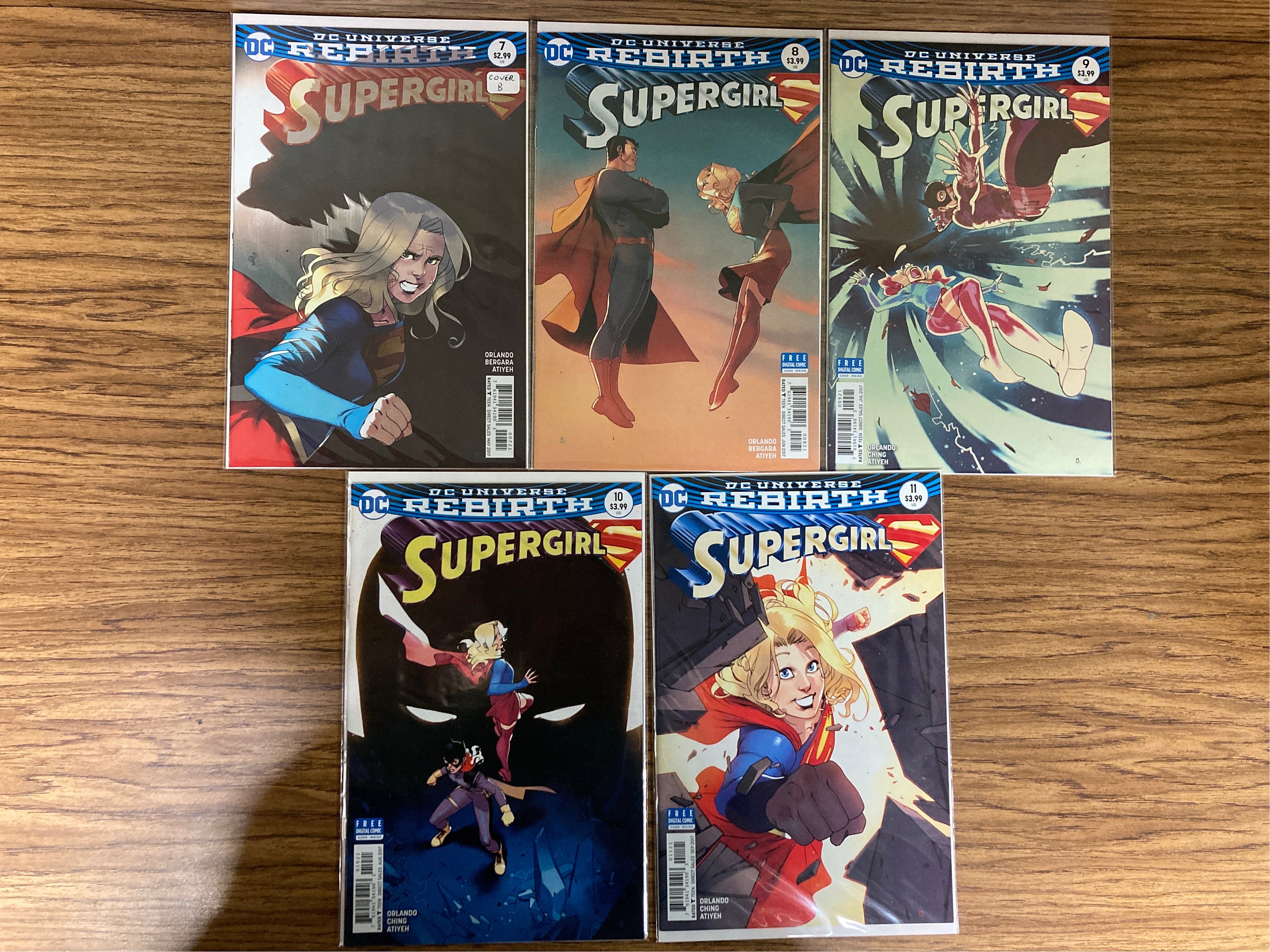 SUPERGIRL DC Universe REBIRTH Comic Book Collectors Set: 1 - Etsy
