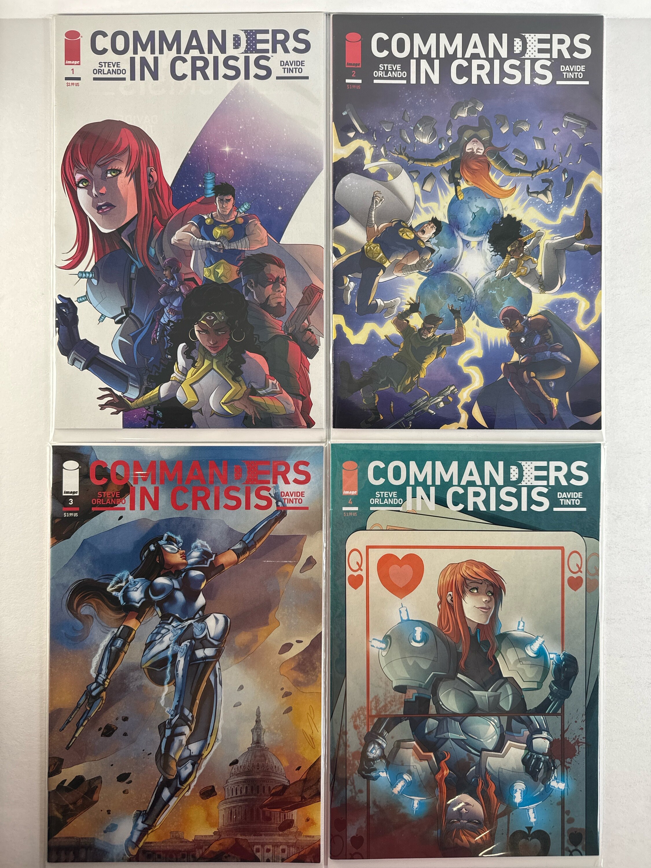 COMMANDERS in CRISIS Comic Book Series: Issues 1-12, Image Comics - Etsy
