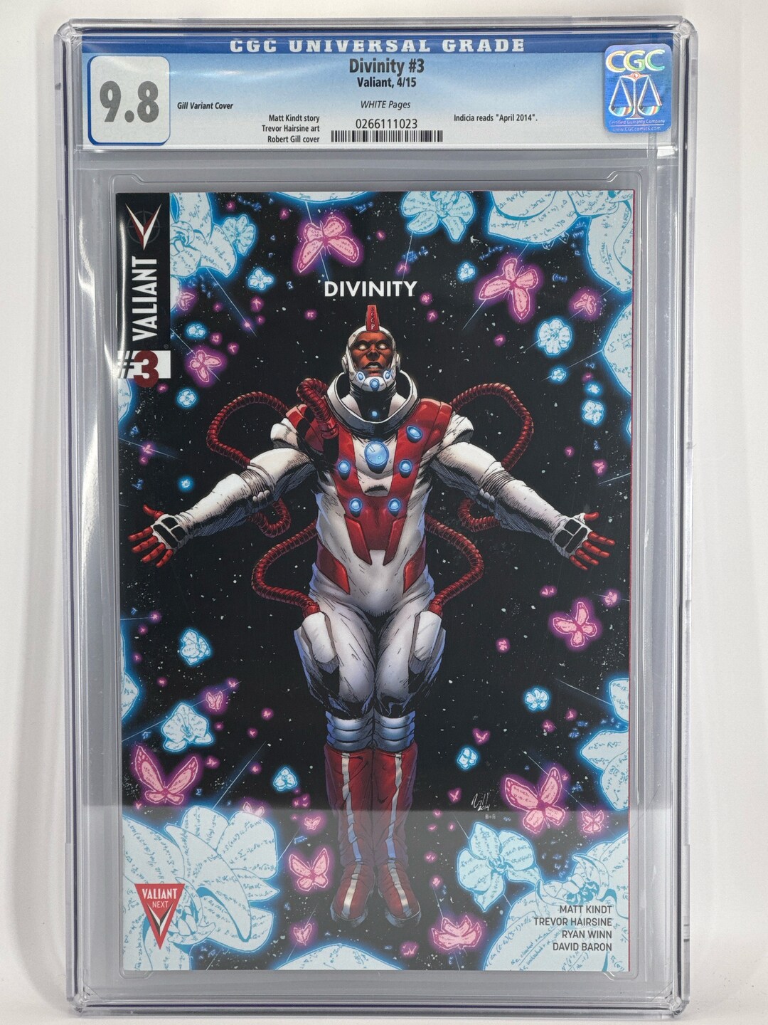 DIVINITY 3. Robert Gill Variant Cover : High-grade 9.8 CGC Collectible ...