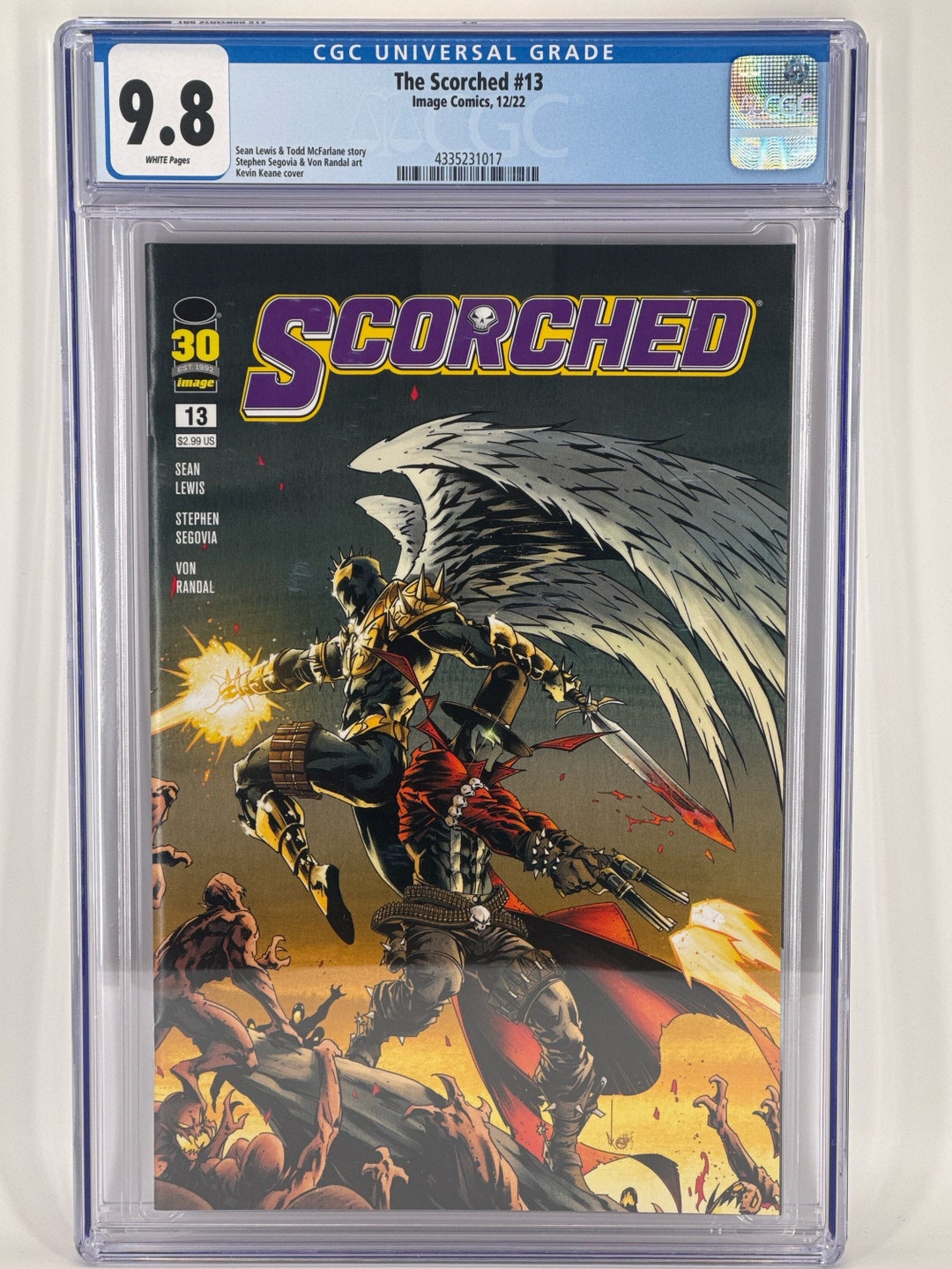 The Scorched 13 Keane Cover A Variant. High-grade 9.8 CGC. Collectible ...