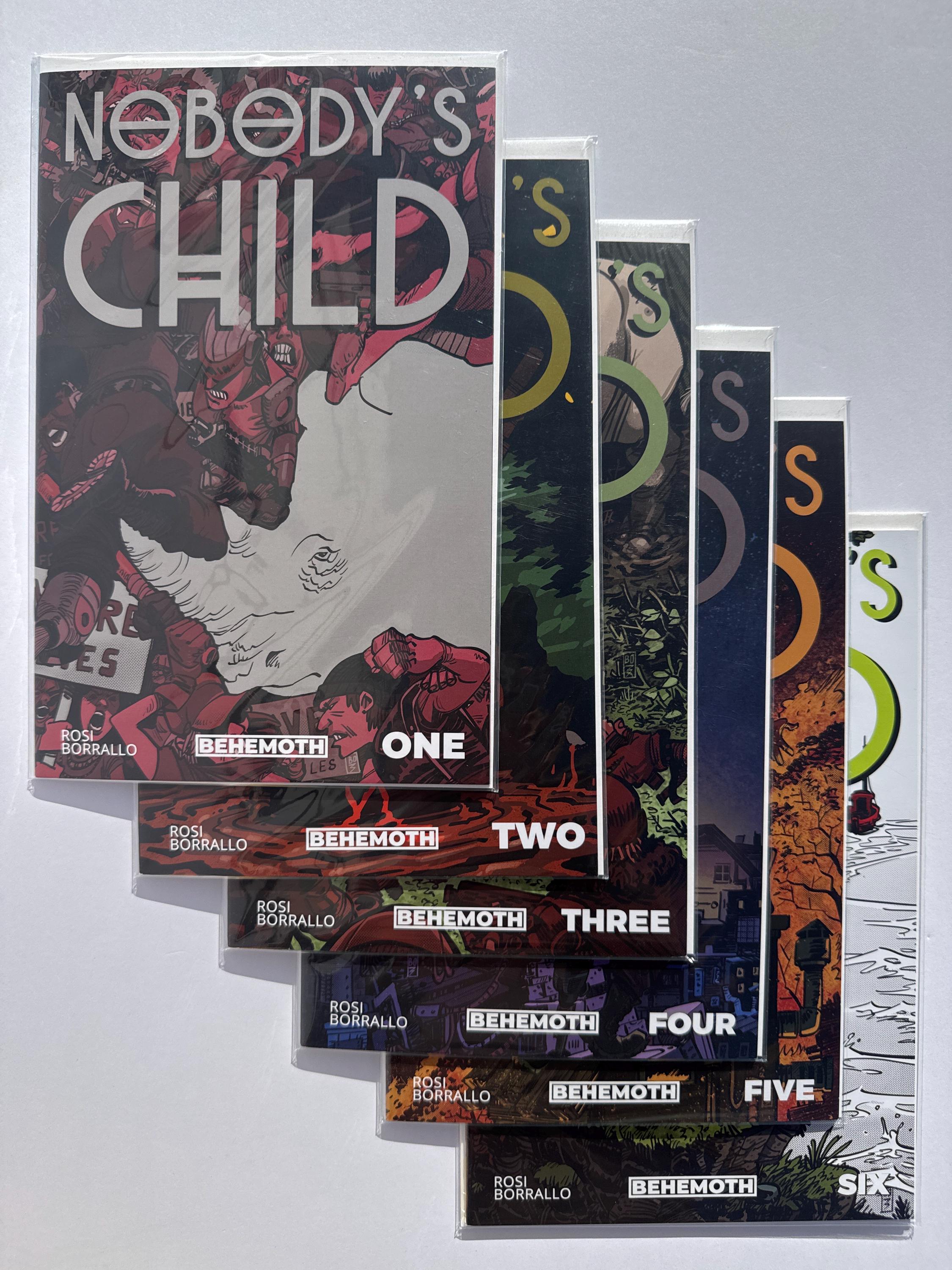 Nobody's Child Indie Comic Book Set: Dystopian Future Action - Etsy