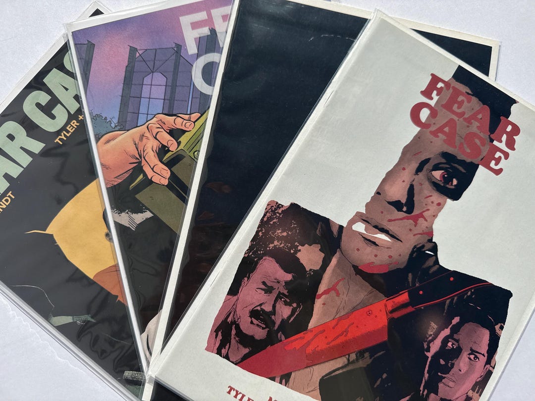FEAR CASE Issues 1-4 Dark Horse Comics. Detective Action Triller Mystery - Etsy