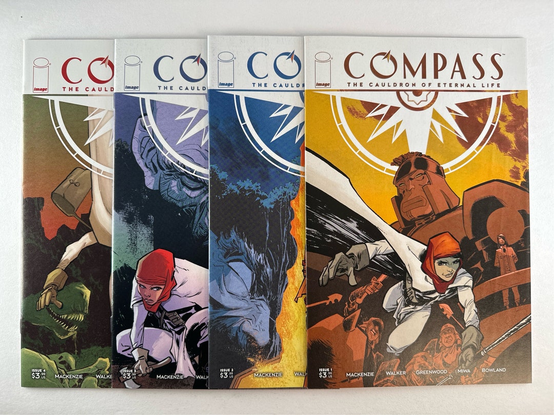 COMPASS: Cauldron of Eternal Life Issues 1-4 — by IMAGE Comics. Clean ...