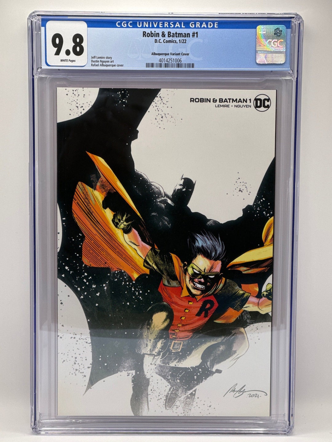 BATMAN & ROBIN 1 : Albuquerque Variant Cover. High-grade 9.8 Cgc ...