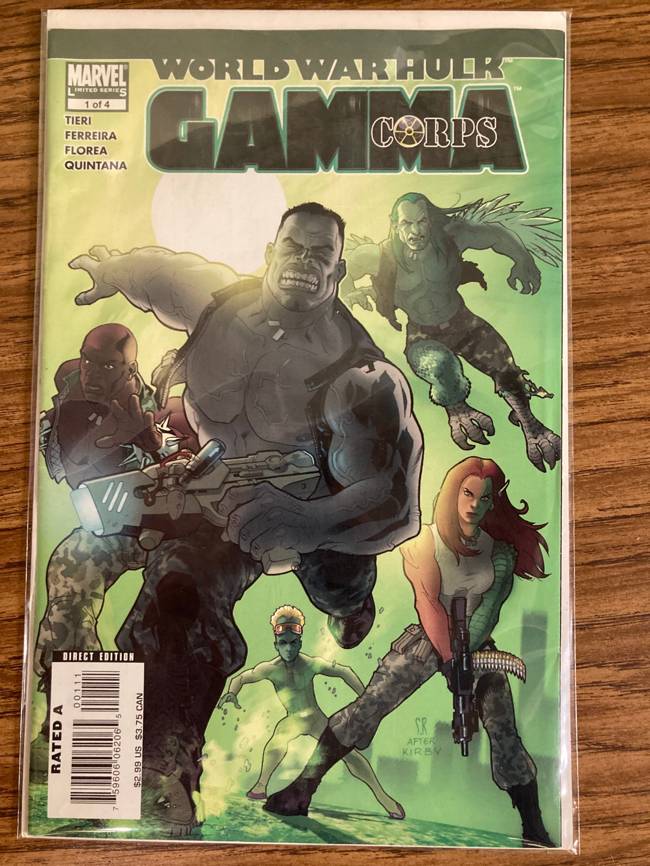 HULK Comic Book Set. 4 Issue. World War Hulk: Gamma Corps. 1-4 Mini ...
