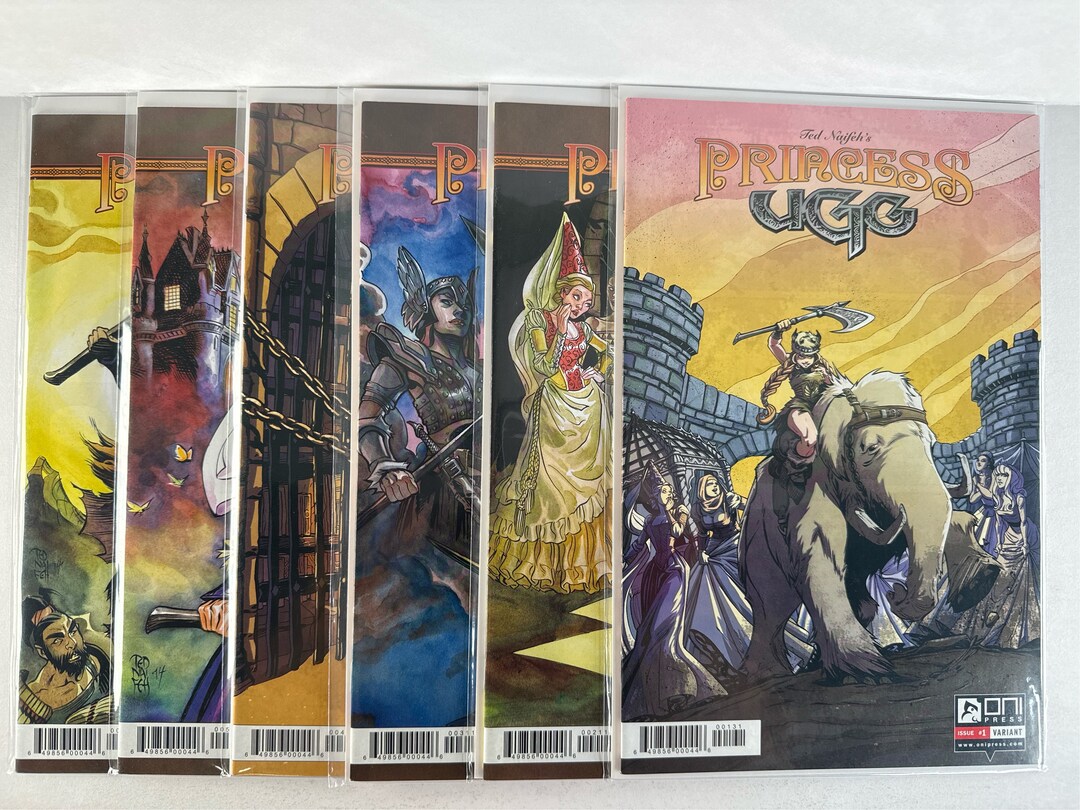 Princess Ugg Comic Books 1-6: Ted Naifeh, Variant Covers - Etsy