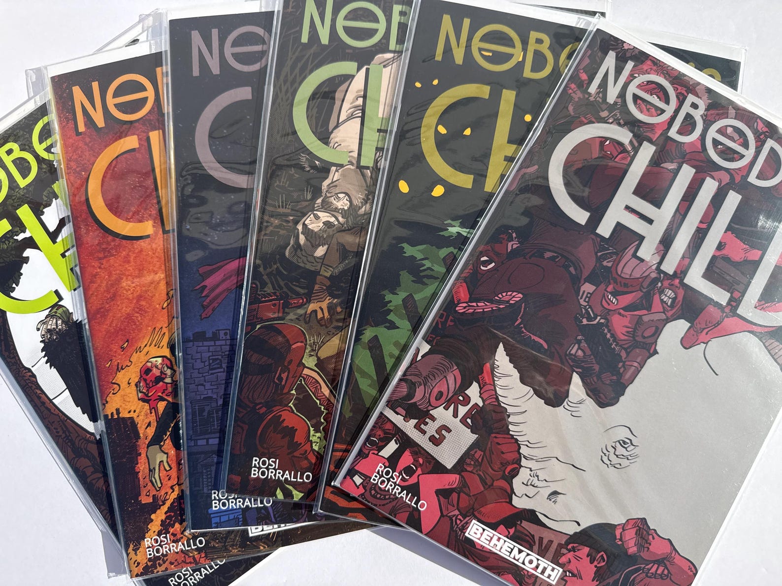 Nobody's Child Indie Comic Book Set: Dystopian Future Action - Etsy