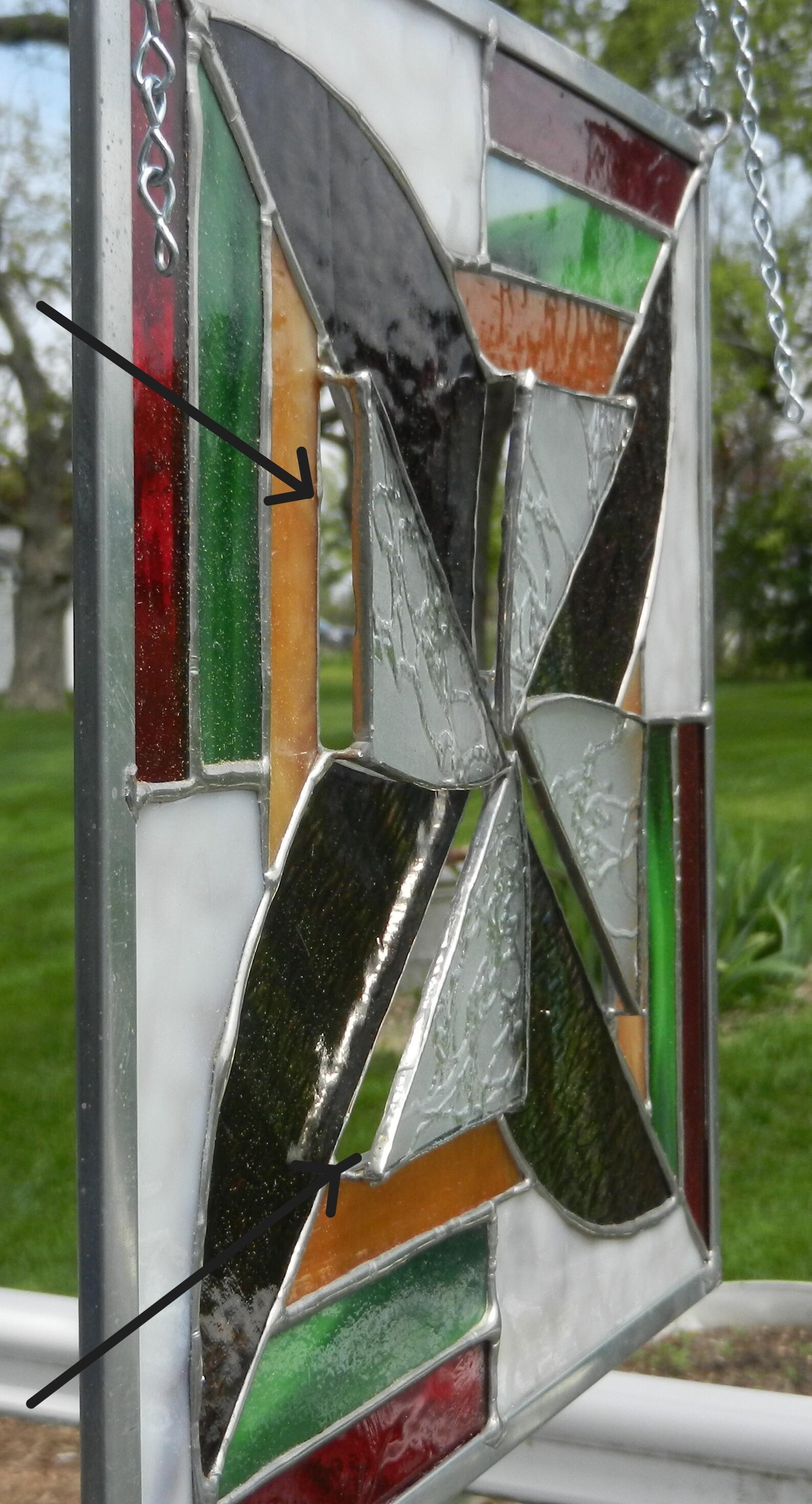 3 Dimensional Pinwheel in Stained Glass - Etsy