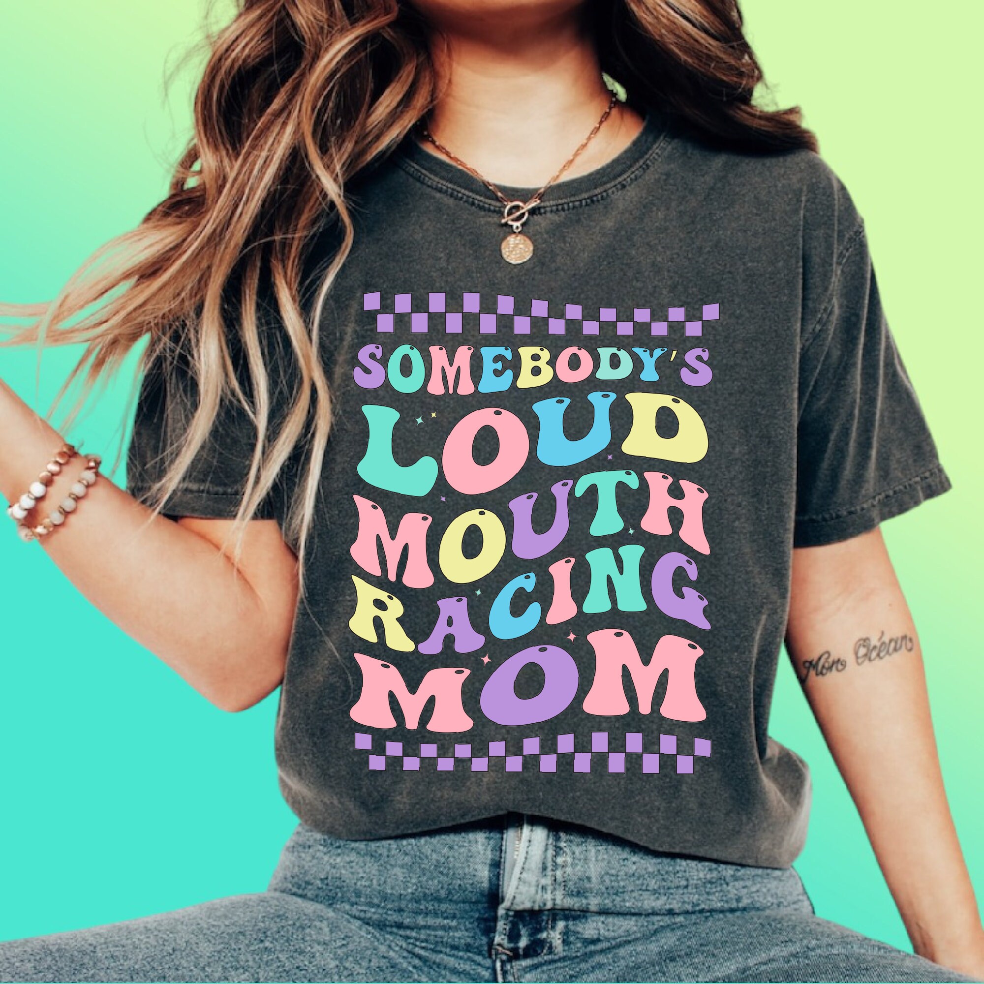 Somebody's Loud Mouth Racing Mama Png Svg, Racing Mom Svg Png, Racing ...