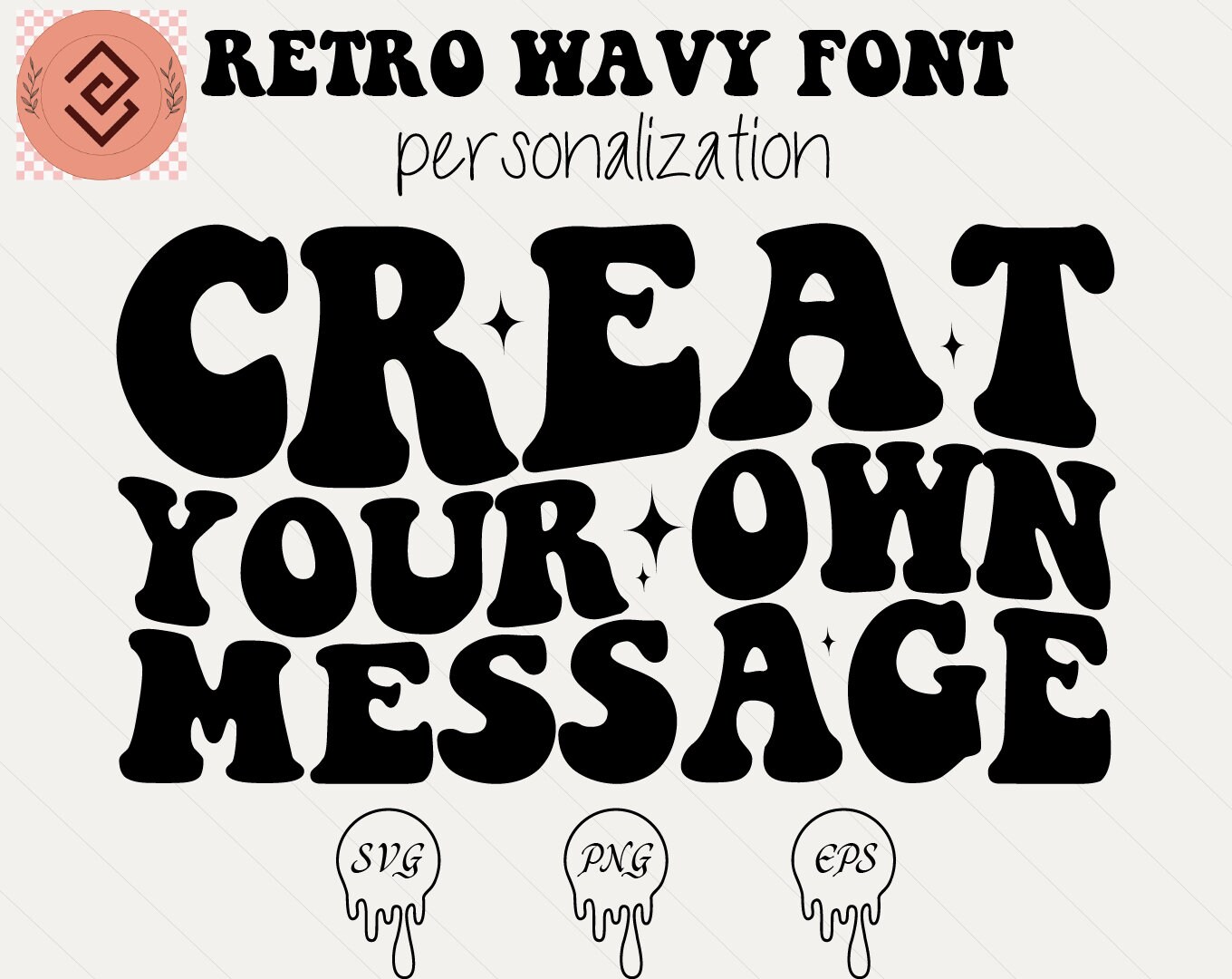 Custom Wavy Text Svg Custom Wavy Letters Svg Custom Wavy - Etsy UK