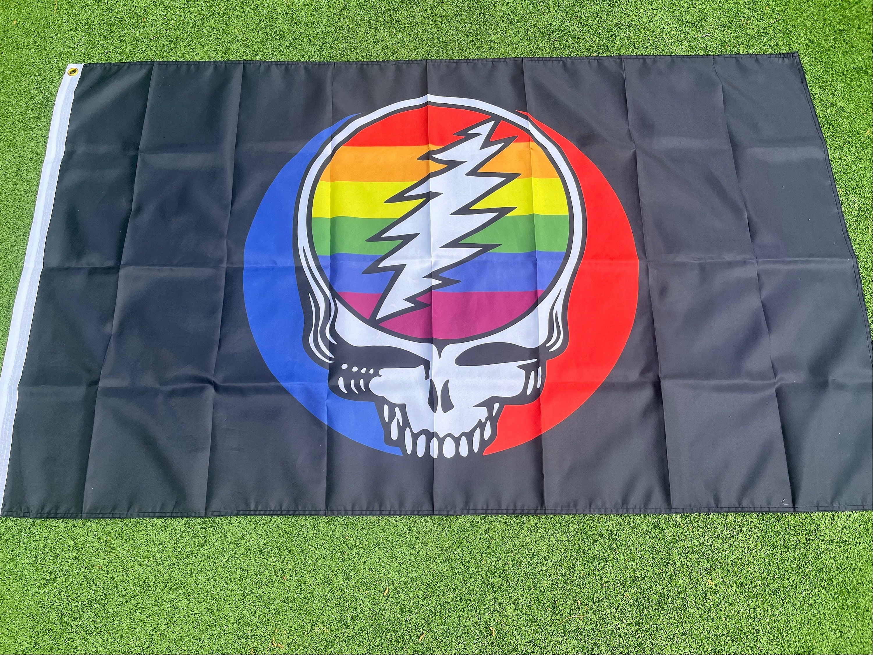 Grateful Dead Rainbow Pride Flag - Etsy