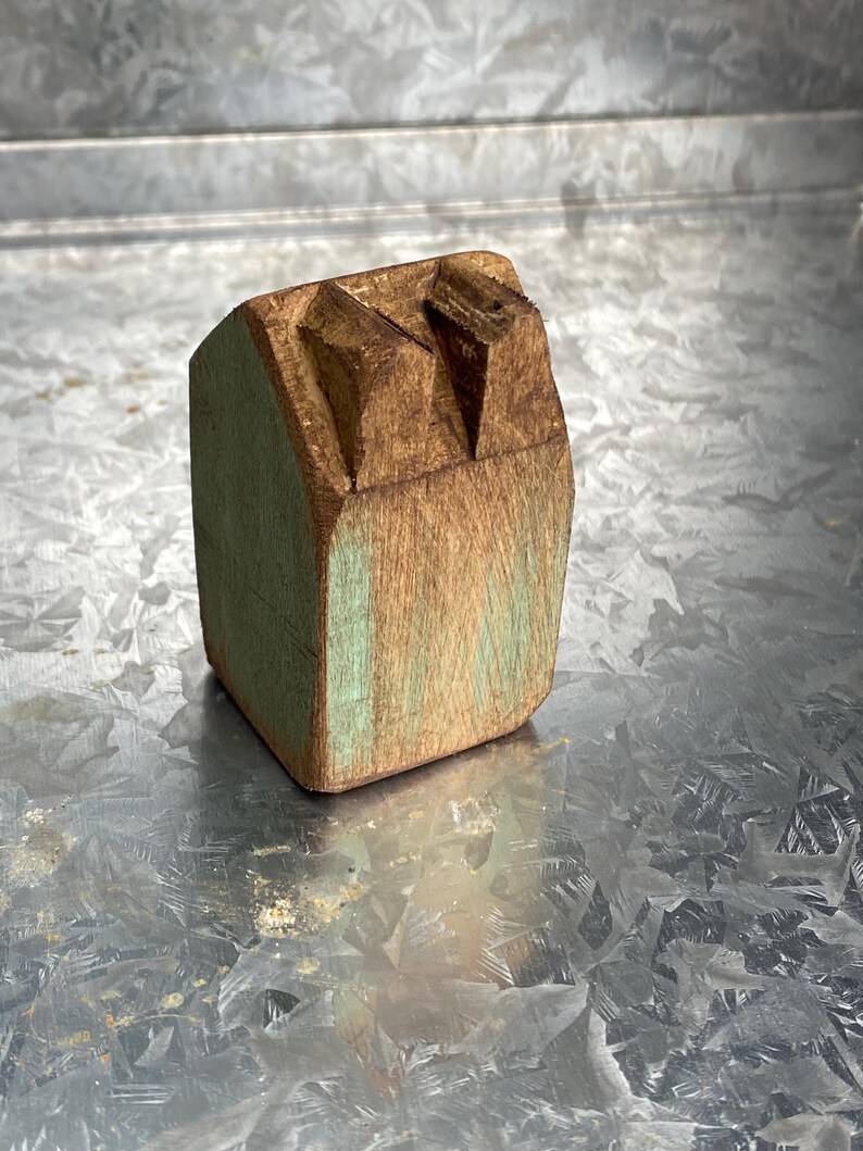 Aged Wood House Blocks: Primitive 19th Century Style Toy Village - AGED ...