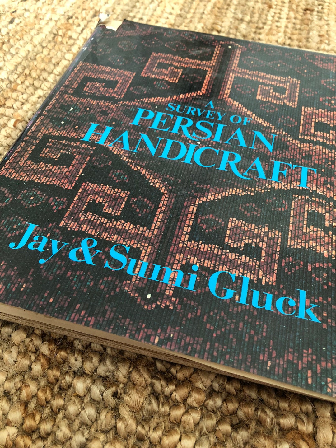 A Survey of Persian Handicraft Sopa 1977 - Etsy