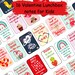 Inspirational Lunch Box Notes for Kids, Inspirational Card Set for Kids ...