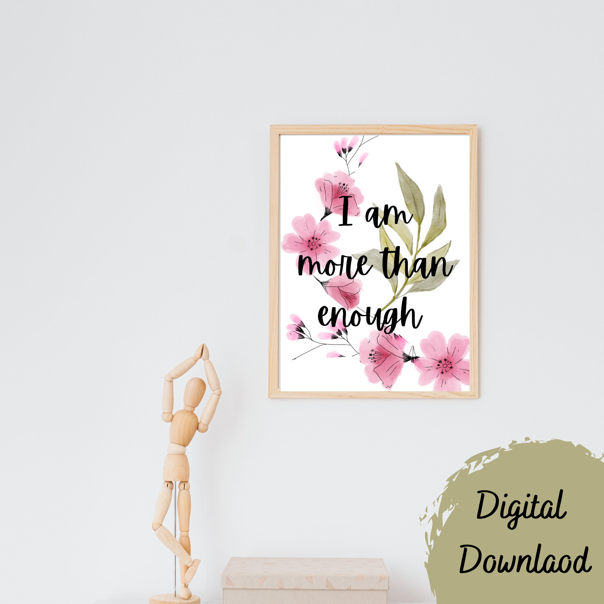 Positive Affirmation Printables, Positive Affirmation Prinatbles for ...