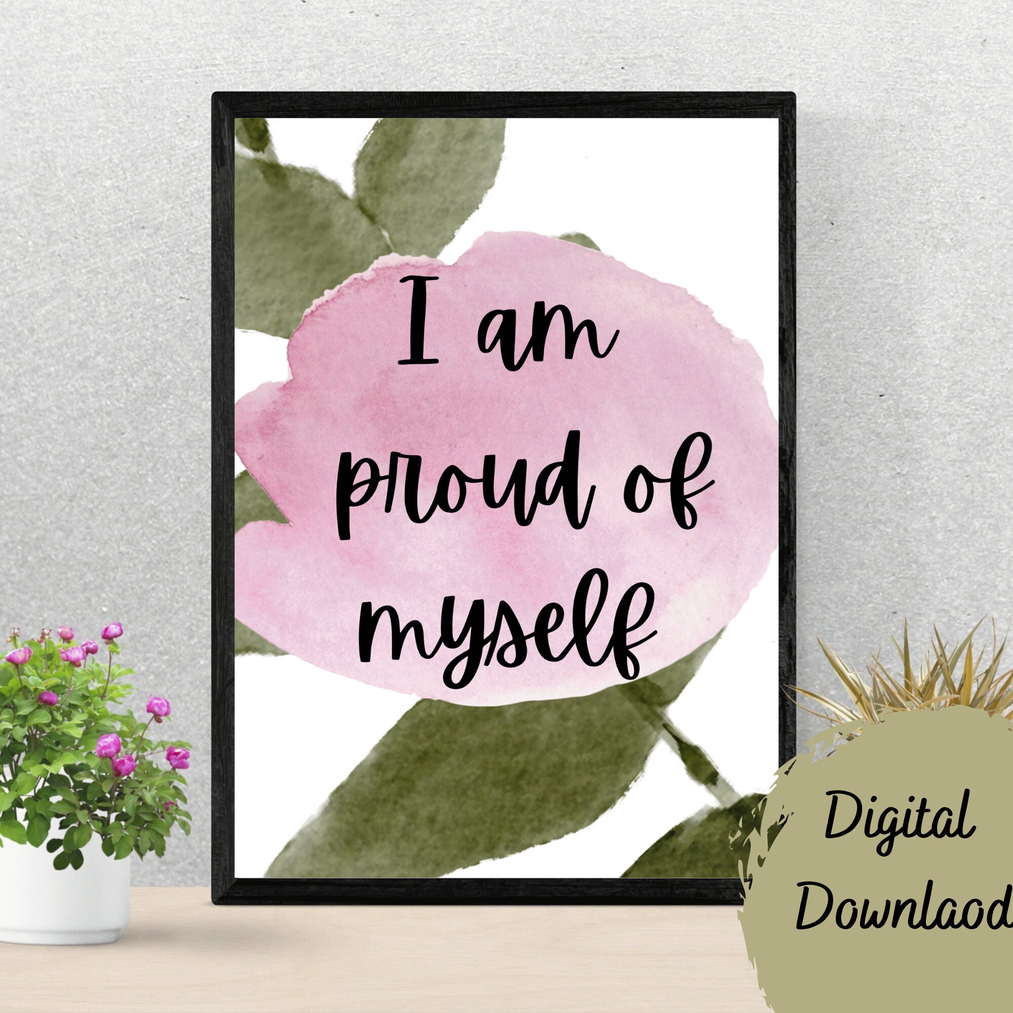 Positive Affirmation Printables, Positive Affirmation Printables for ...