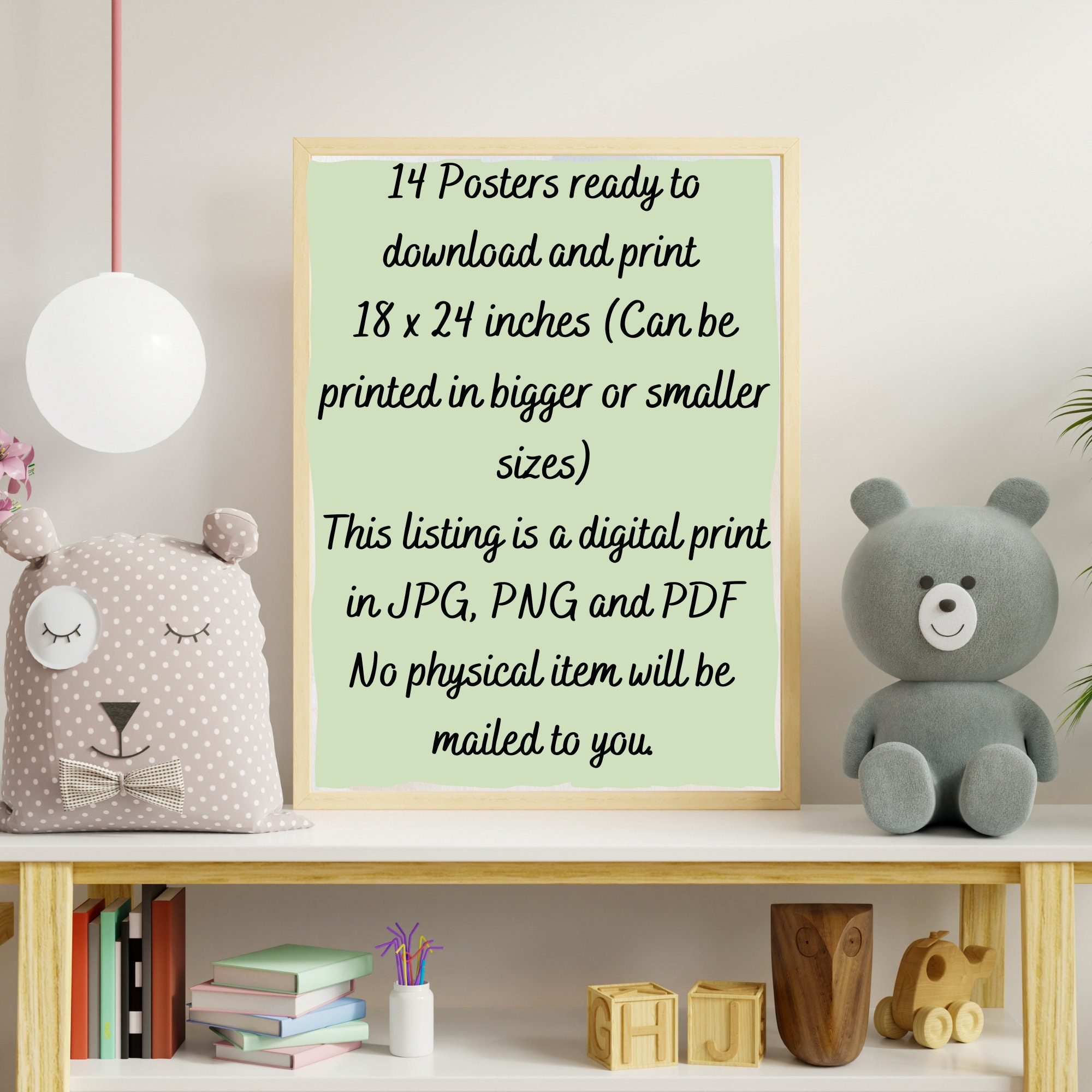 Educational Posters, Classroom Posters, Learning Alphabets, Numbers ...