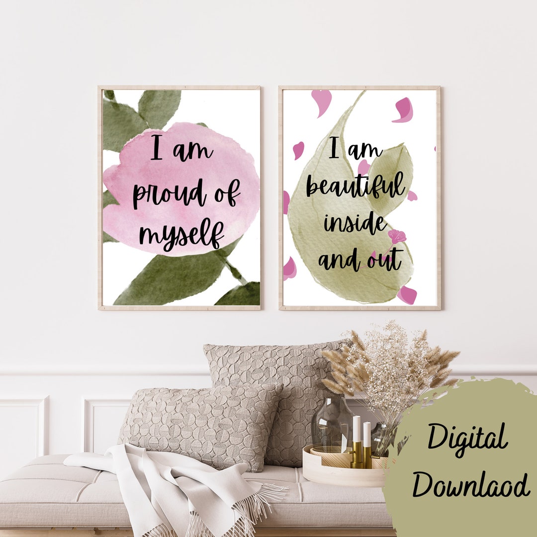 Positive Affirmation Printables, Positive Affirmation Printables for ...