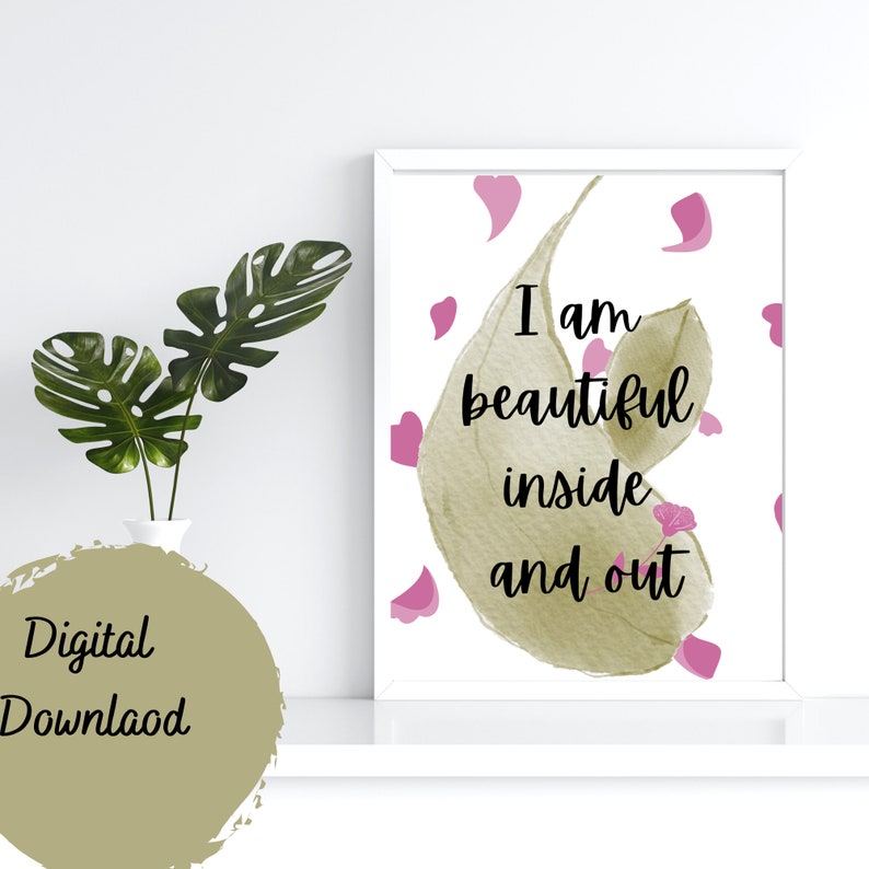 Positive Affirmation Printables, Positive Affirmation Printables for ...