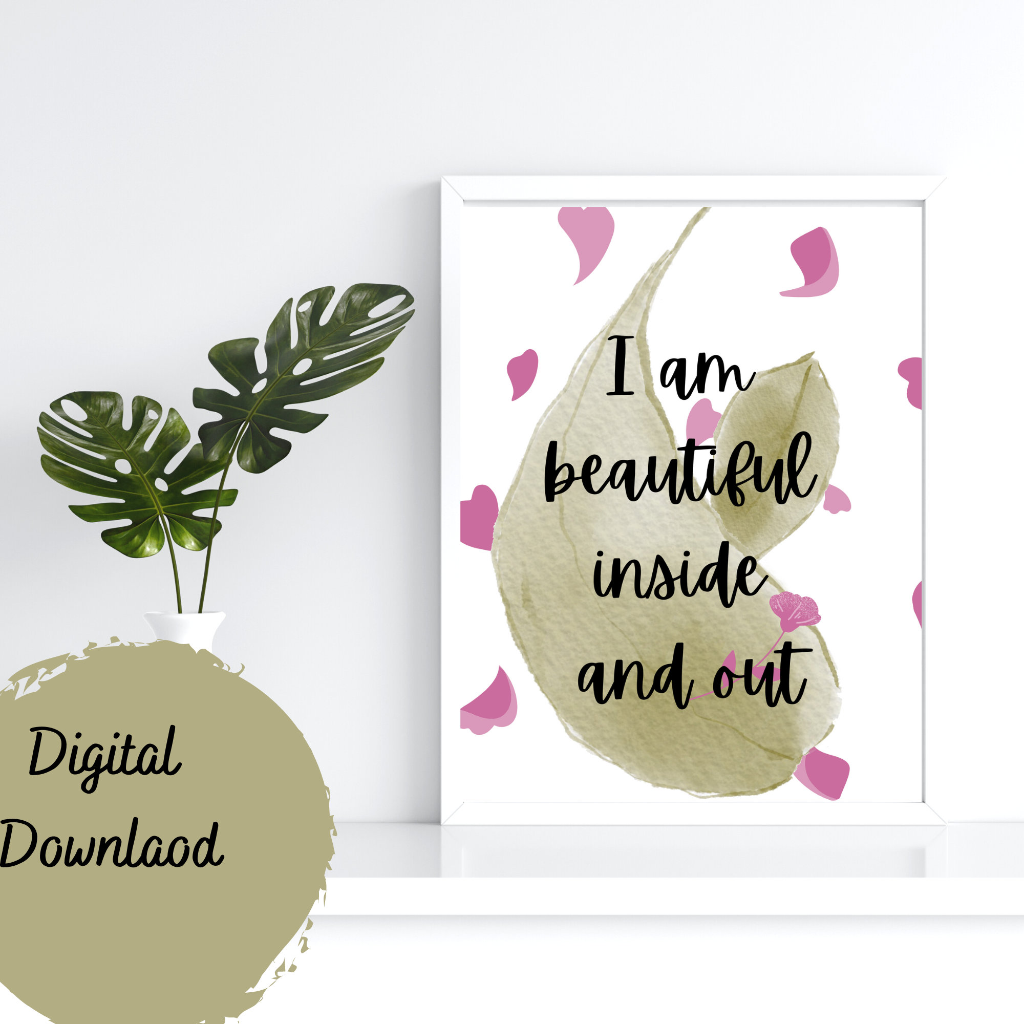 Positive Affirmation Printables, Positive Affirmation Printables for ...