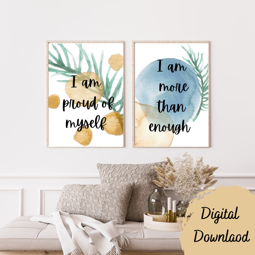 Positive Affirmation Printables, Positive Affirmation Printables for ...