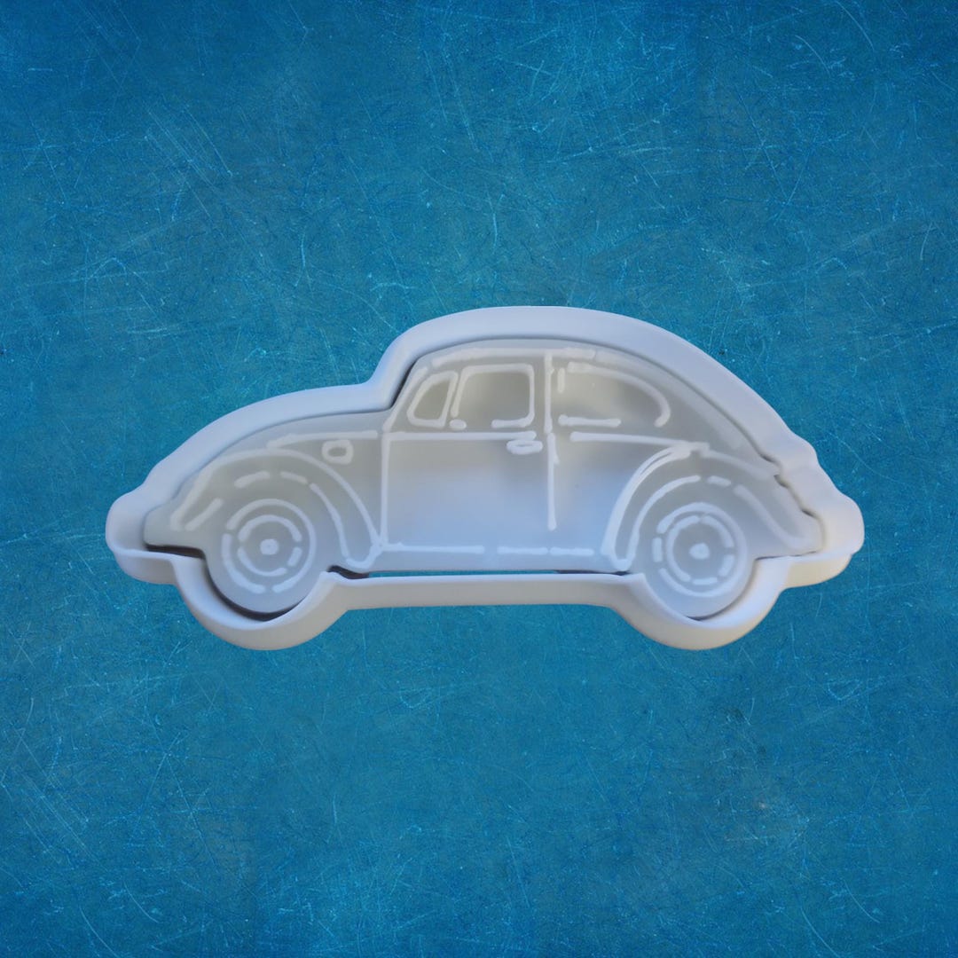 4 VW Bug Cookie Cutter Set 2 Pieces - Etsy