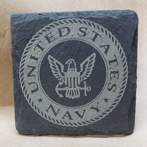 US Navy Logo 4" Coaster SVG, PNG - Etsy
