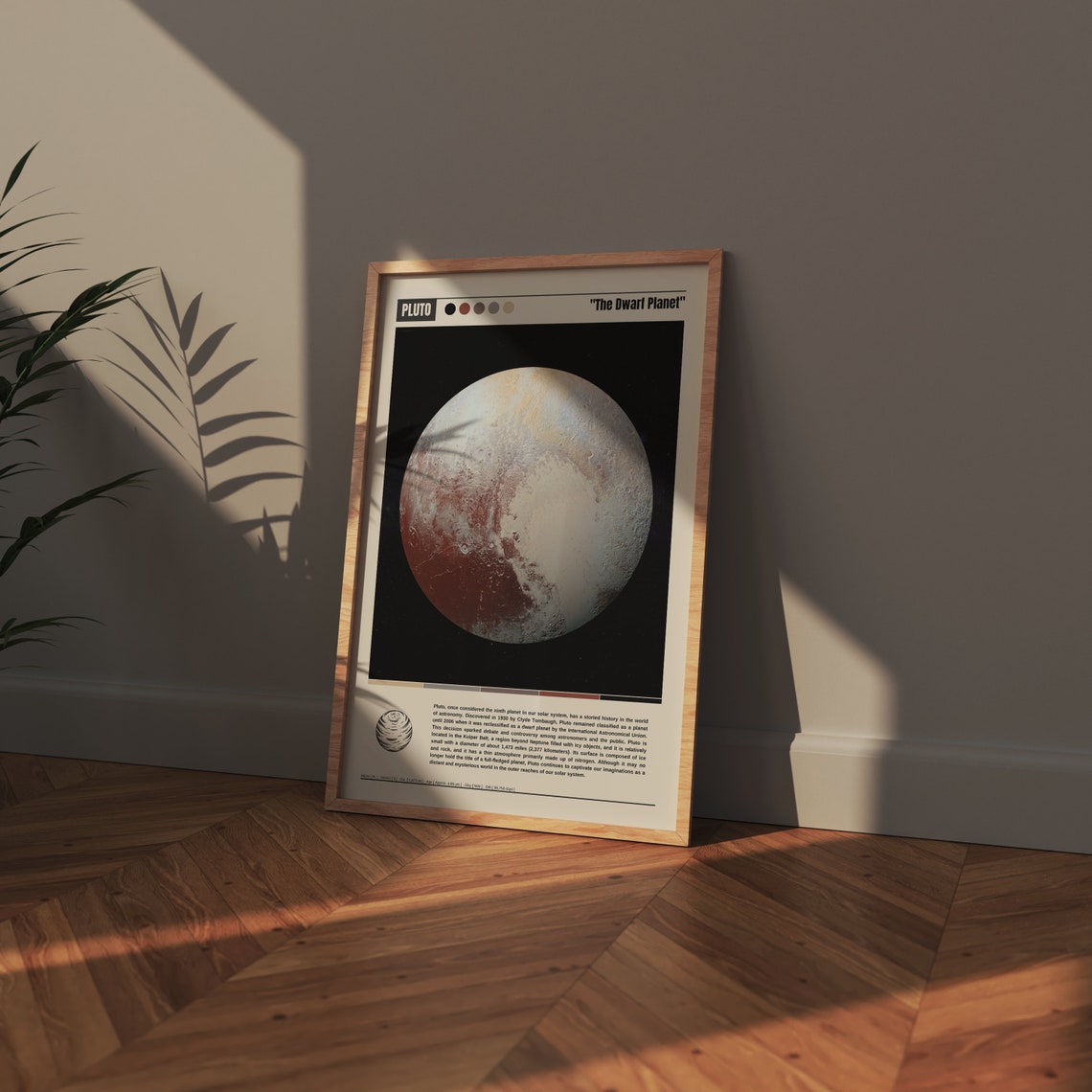 Pluto Poster, Pluto Print, Pluto Wall Art, Pluto Digital Download, Pluto Wall Decor, Pluto ...