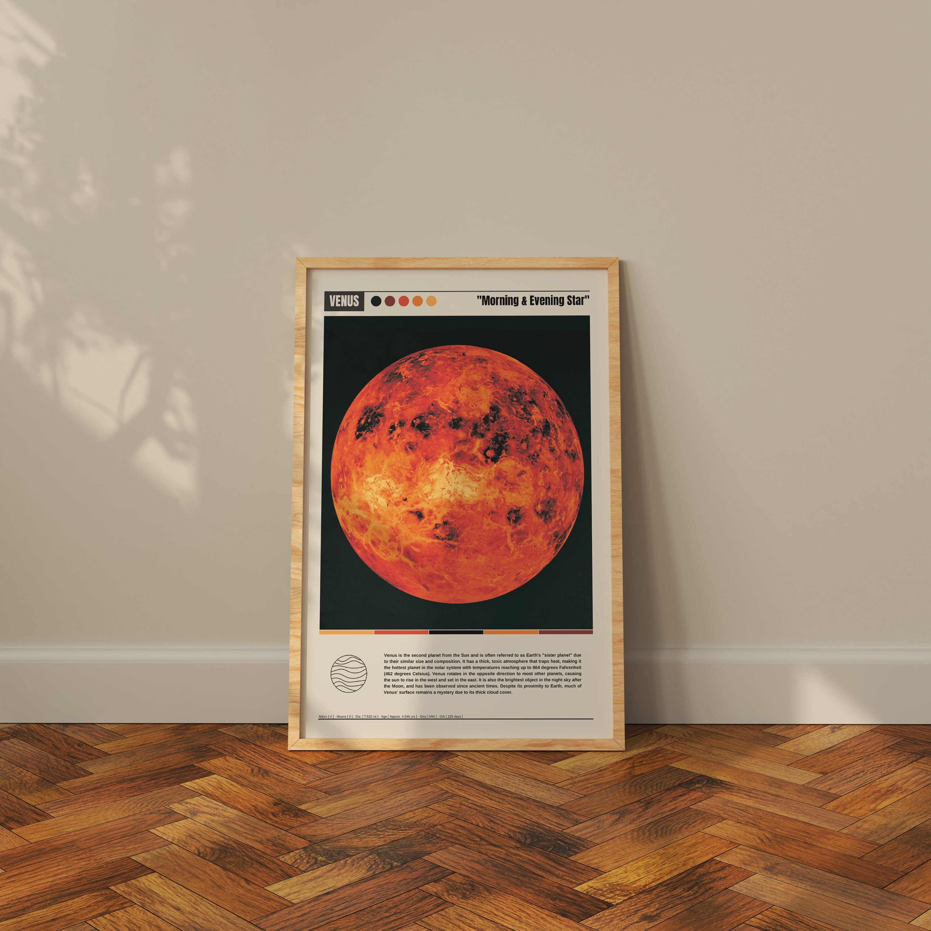Venus Poster, Venus Wall Art, Venus Digital Download, Venus Print ...