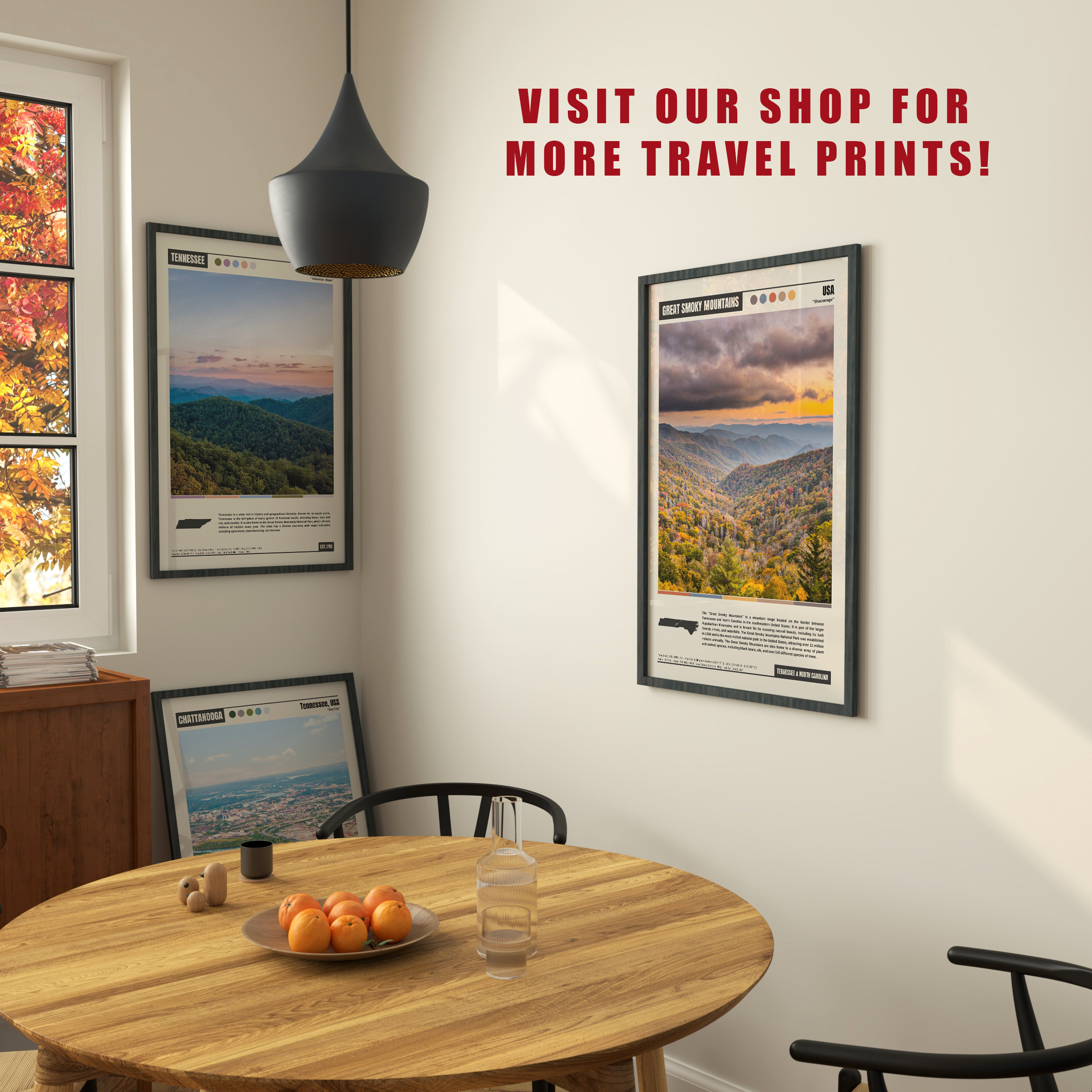 Chattanooga Poster | Chattanooga Print | Chattanooga Wall Art ...