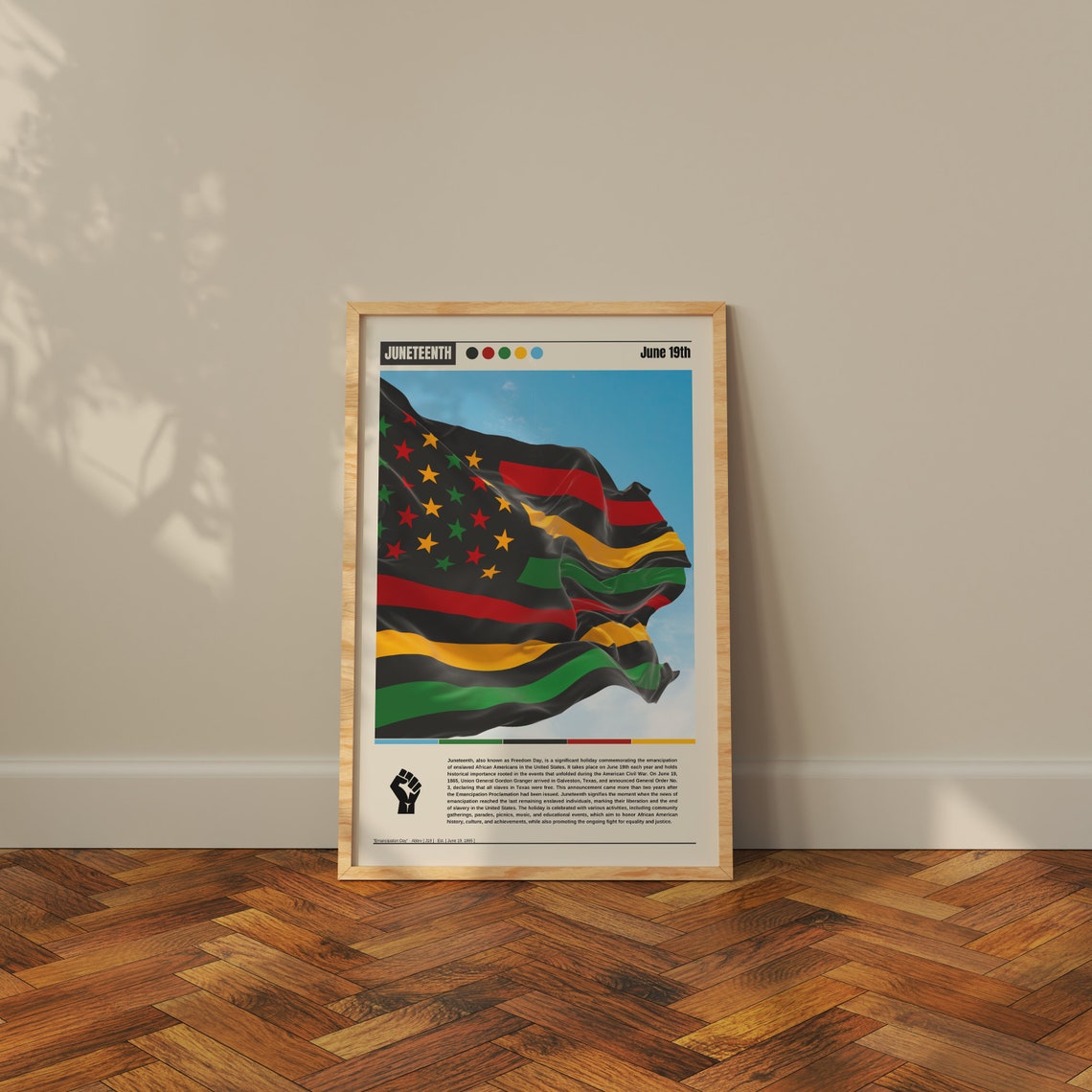 Juneteenth Poster | Juneteenth Print | Juneteenth Wall Art | Juneteenth ...