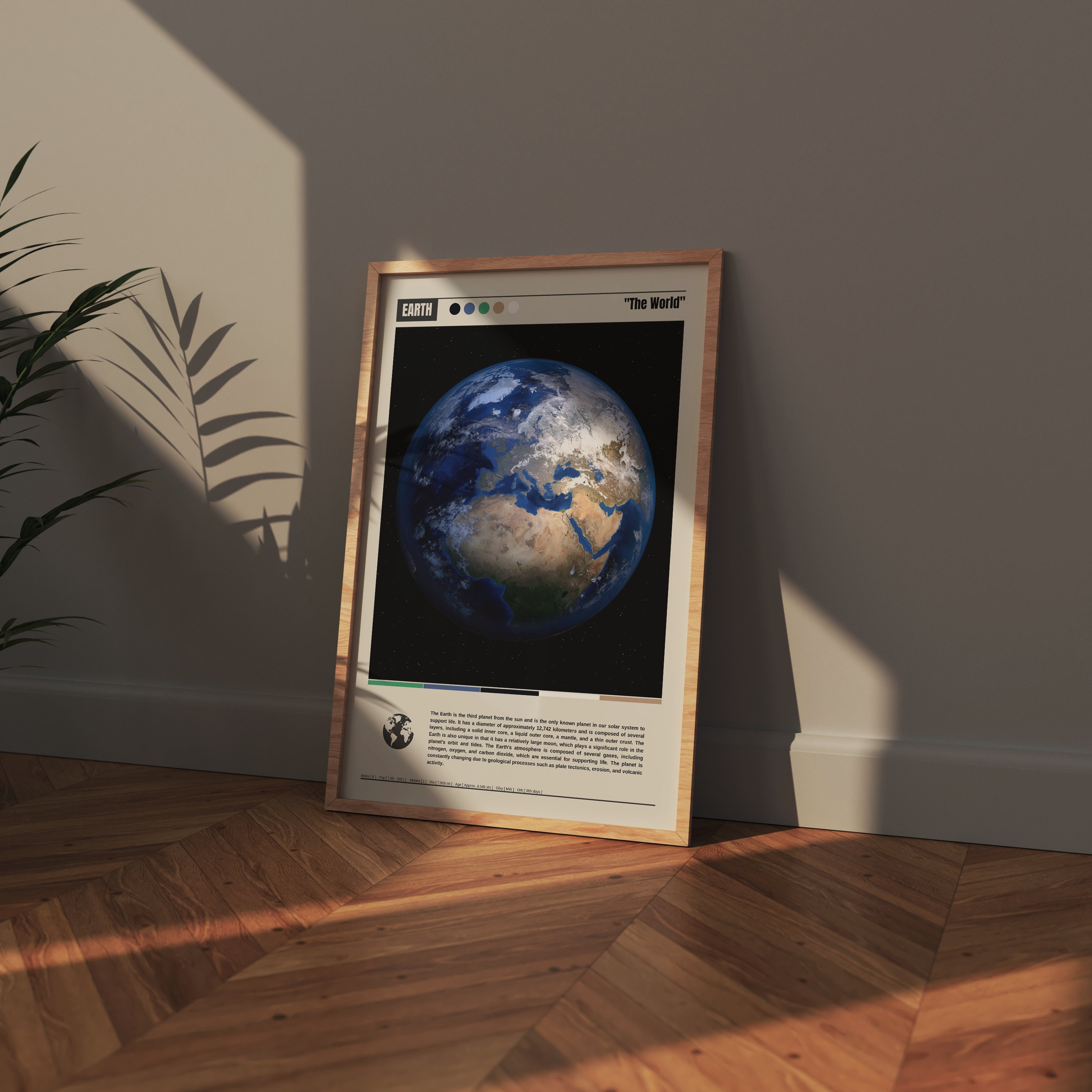 Earth Print, Earth Poster, Earth Digital Download, Earth Wall Art ...