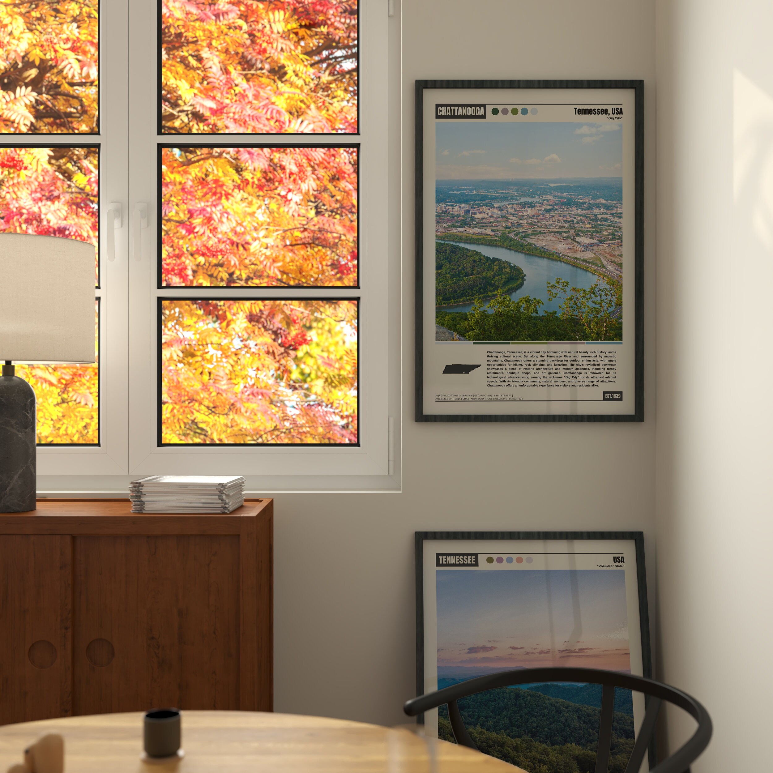 Chattanooga Poster | Chattanooga Print | Chattanooga Wall Art ...