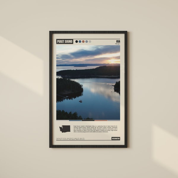 Puget Sound Art - Etsy