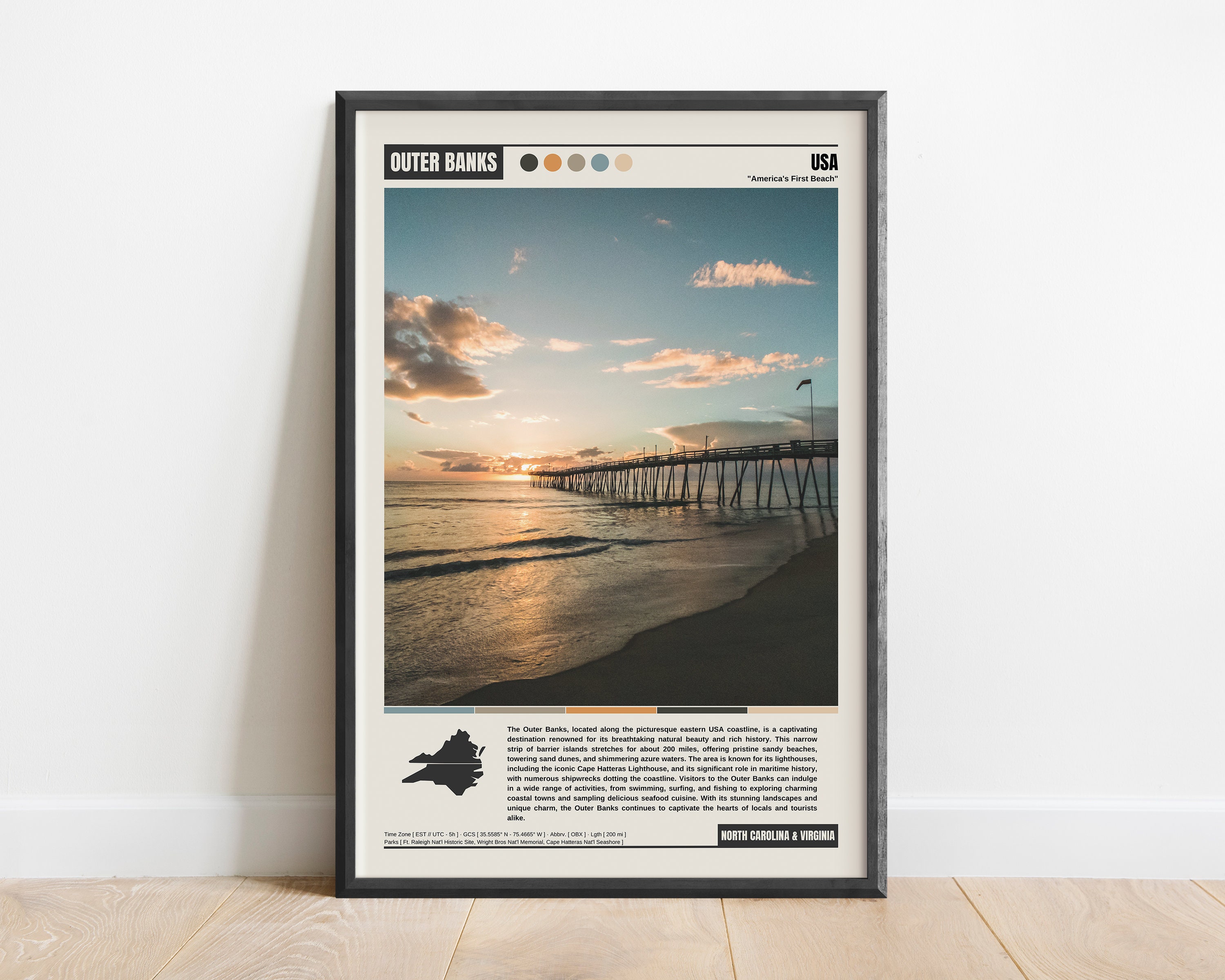 Outer Banks Poster, Outer Banks Print, Outer Banks Digital Download ...