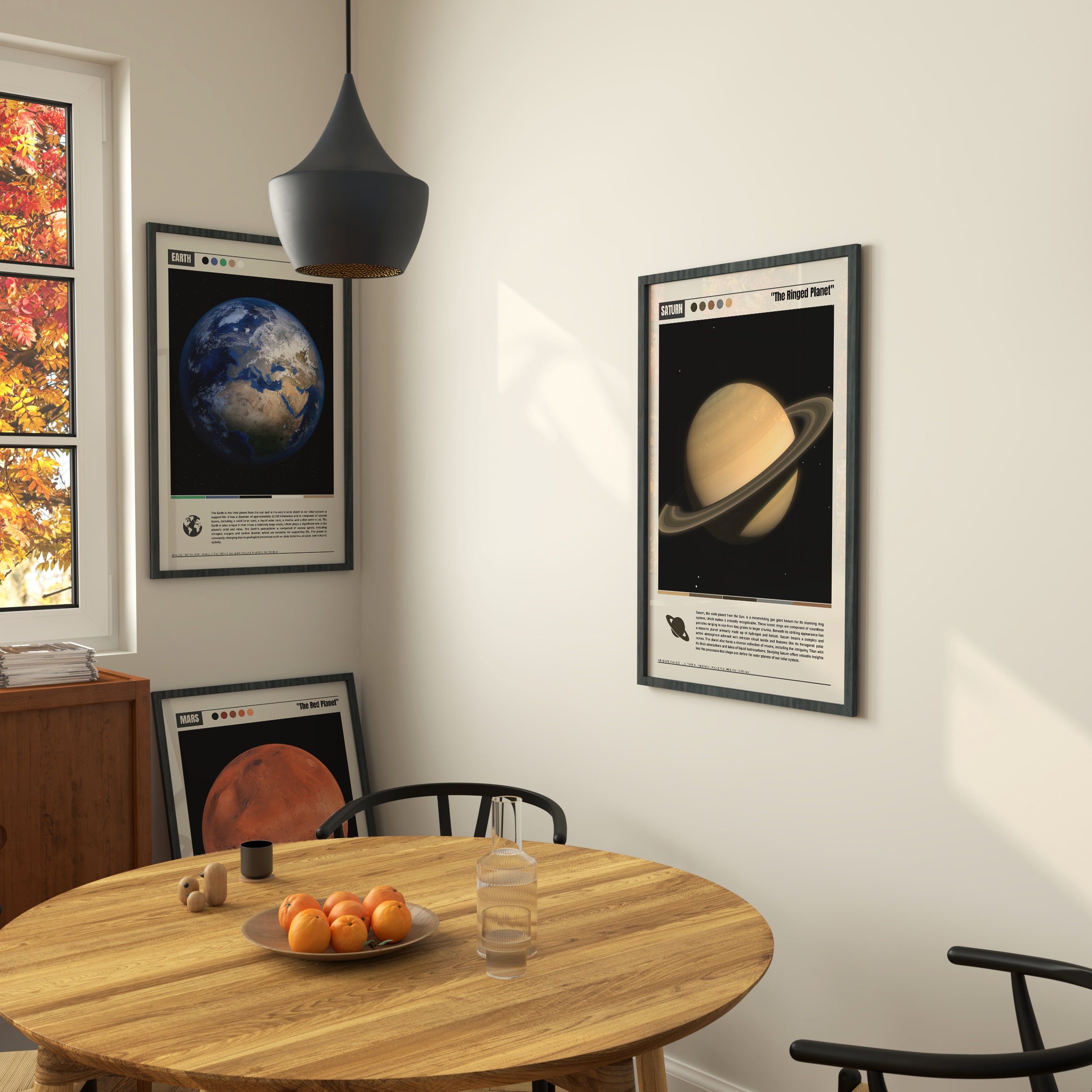 Saturn Print, Saturn Poster, Saturn Digital Download, Saturn Wall Art ...