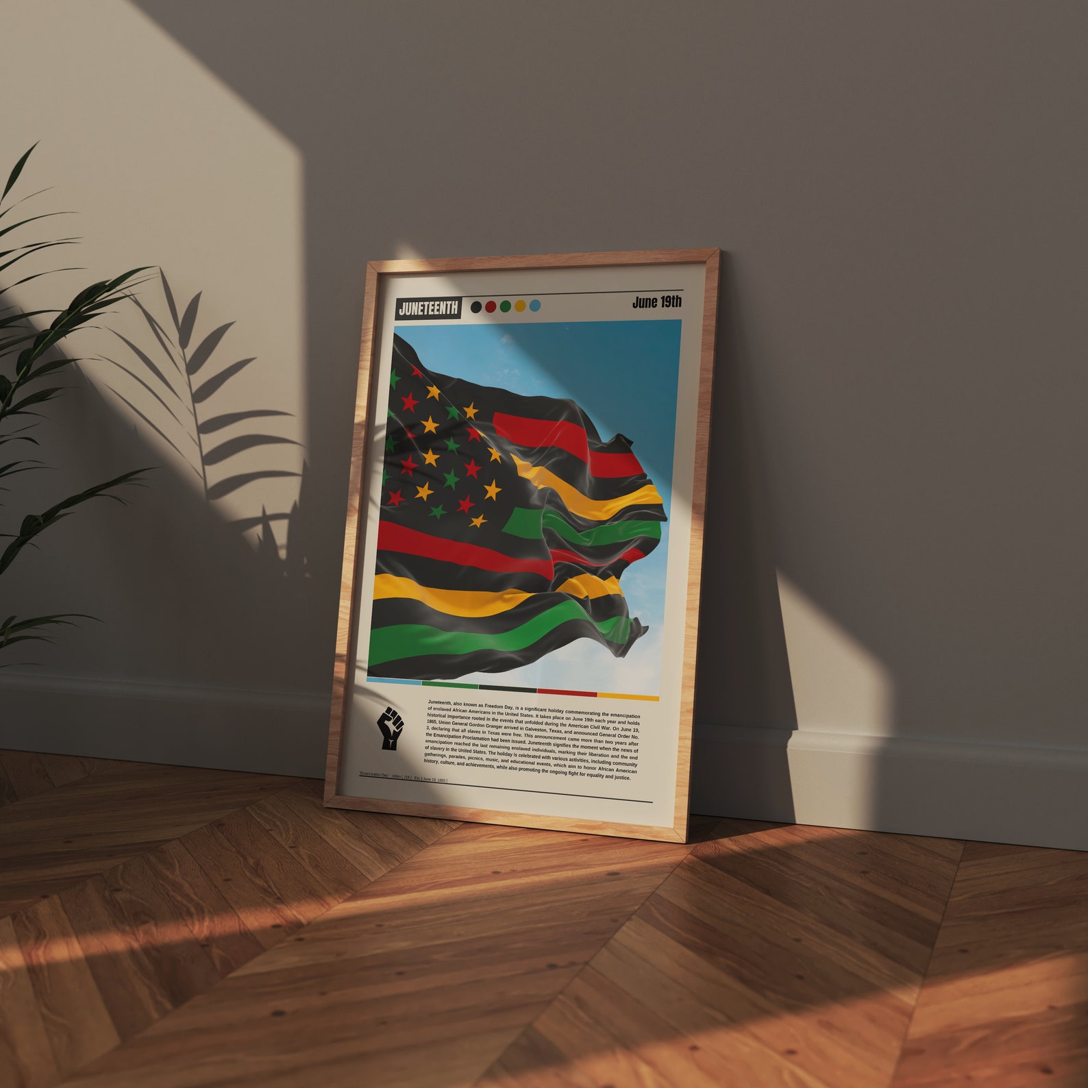 Juneteenth Poster | Juneteenth Print | Juneteenth Wall Art | Juneteenth ...