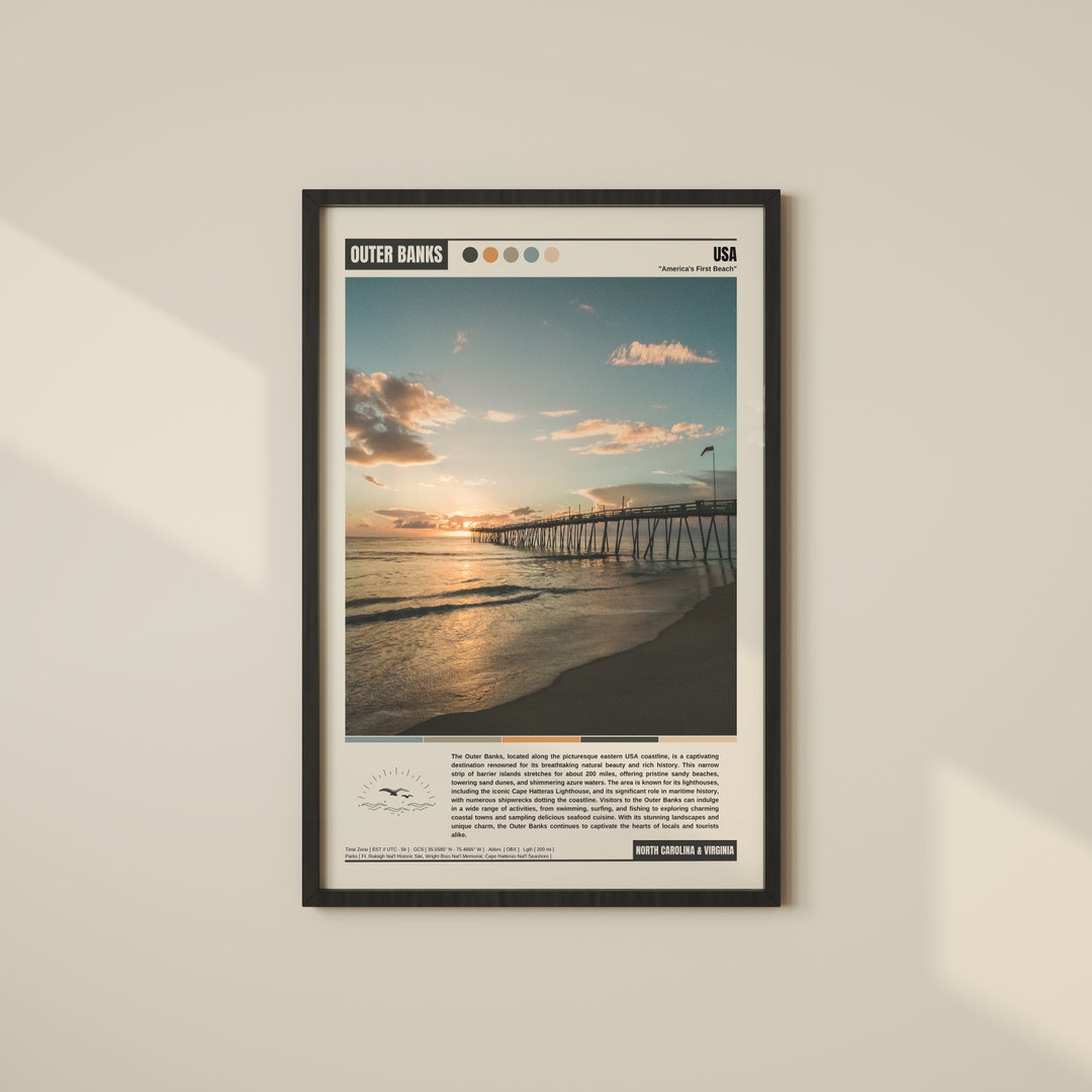 Outer Banks Poster Outer Banks Print Outer Banks Digital - Etsy