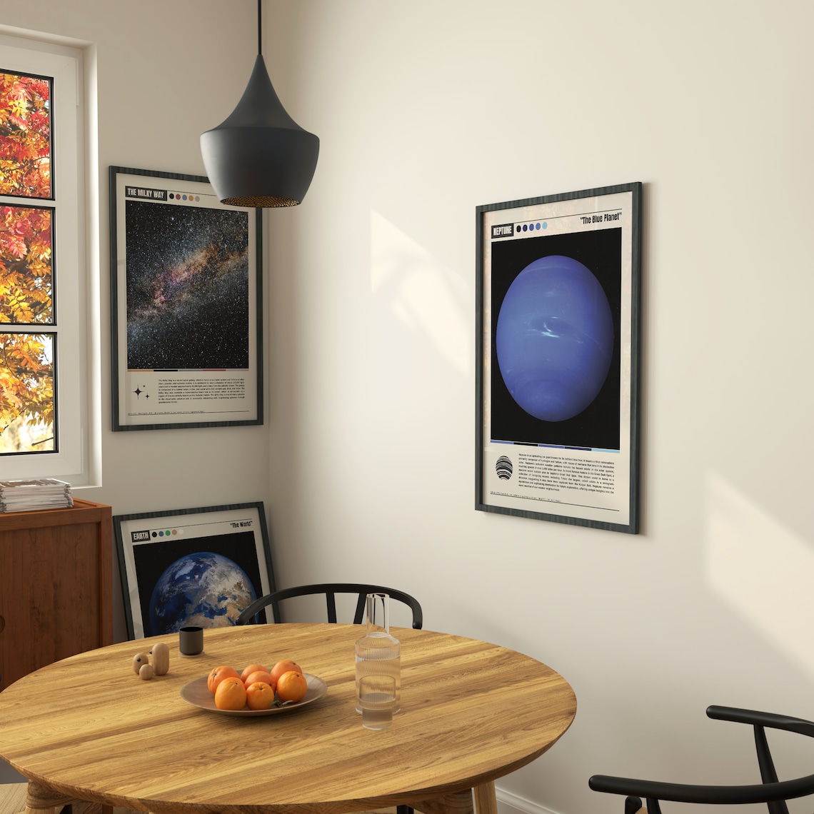 Neptune Poster, Neptune Wall Art, Neptune Digital Download, Neptune ...