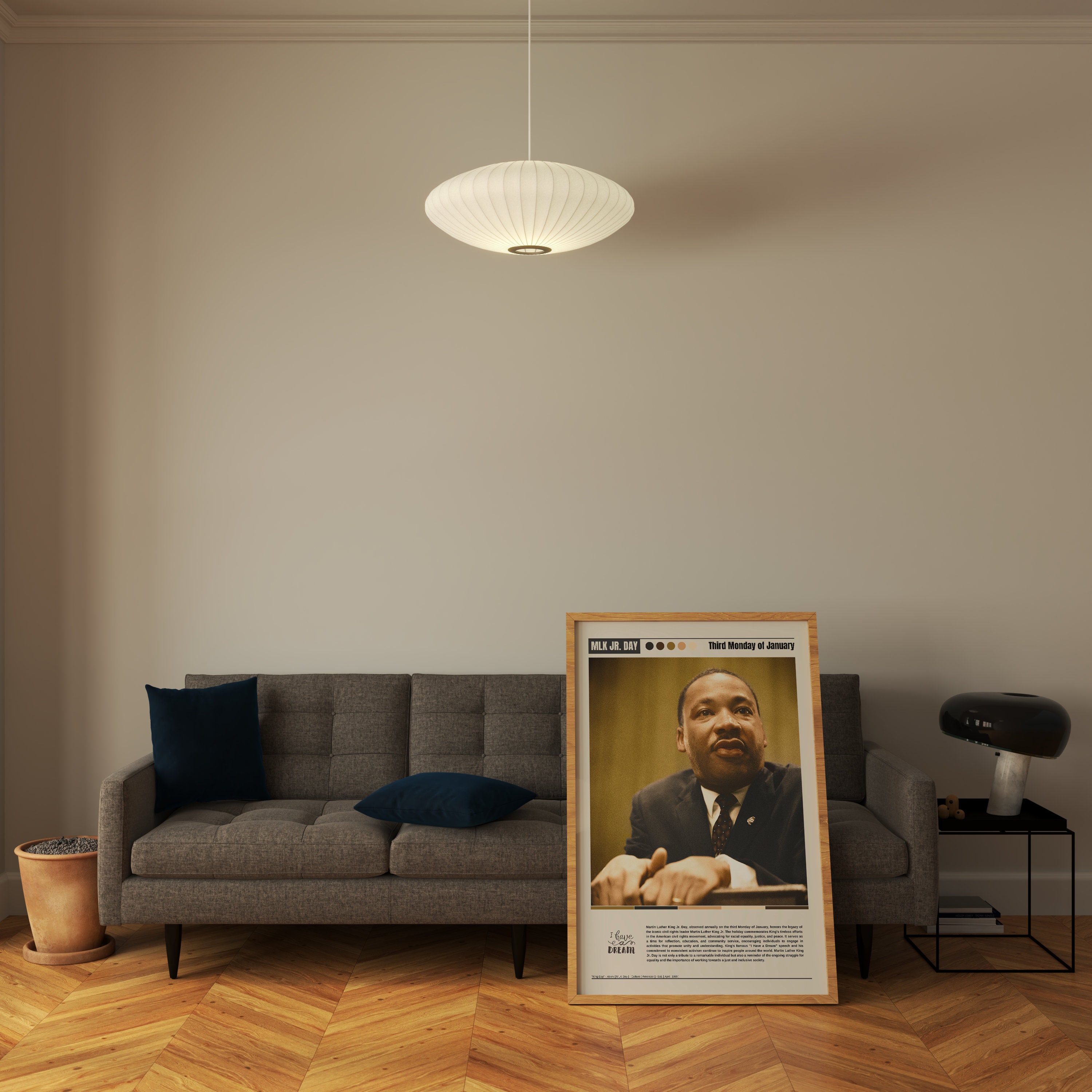 Martin Luther King Jr. Day Poster | Martin Luther King Jr. Day Print ...