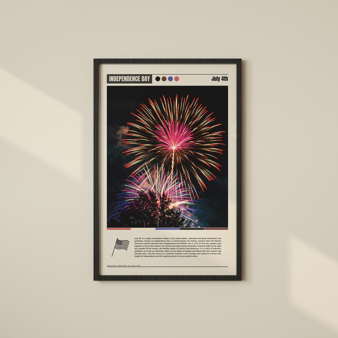 Independence Day Poster | Independence Day Print | Independence Day ...