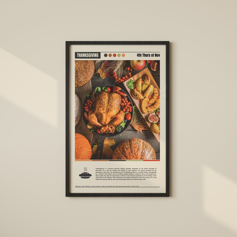 Thanksgiving Wall - Etsy