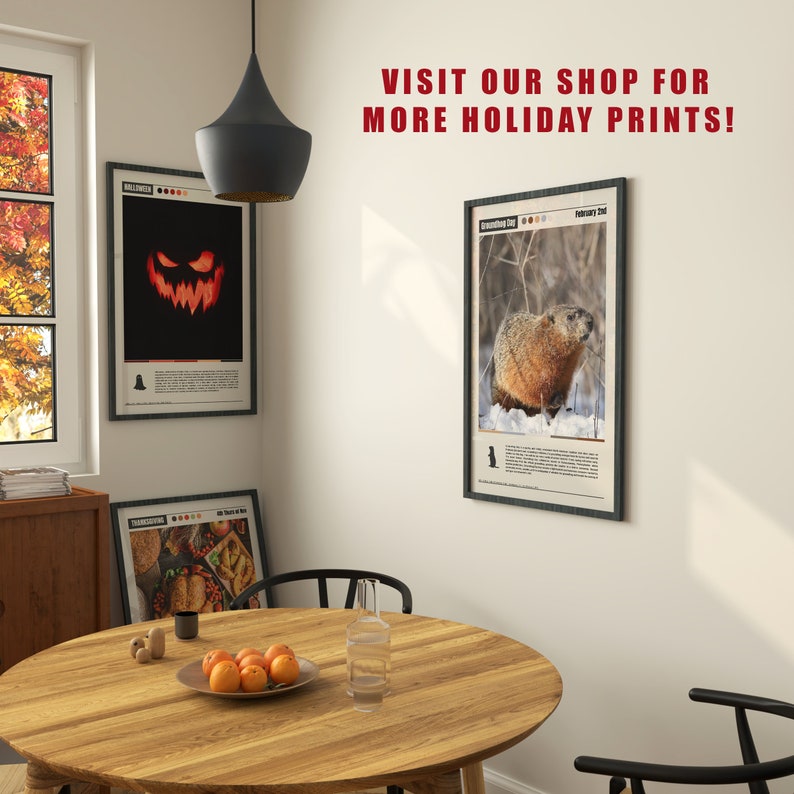 Groundhog Day Poster Groundhog Day Print Groundhog Day Wall Art ...