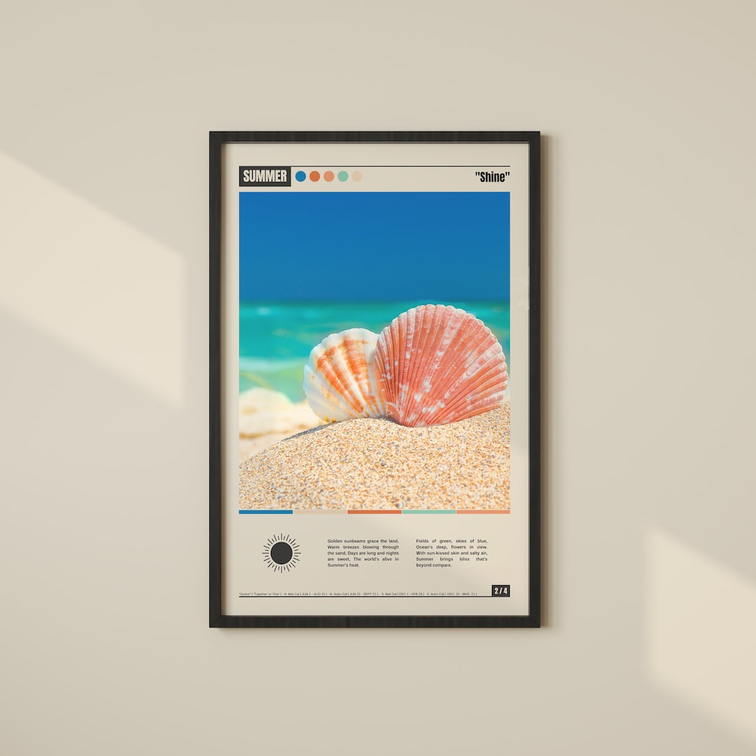 Summer Poster | Summer Print | Summer Wall Art | Summer Decor | Summer ...