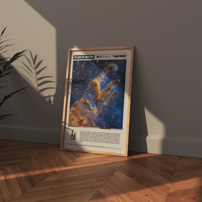 Pillars of Creation Poster | Pillars of Creation Print | Pillars of ...