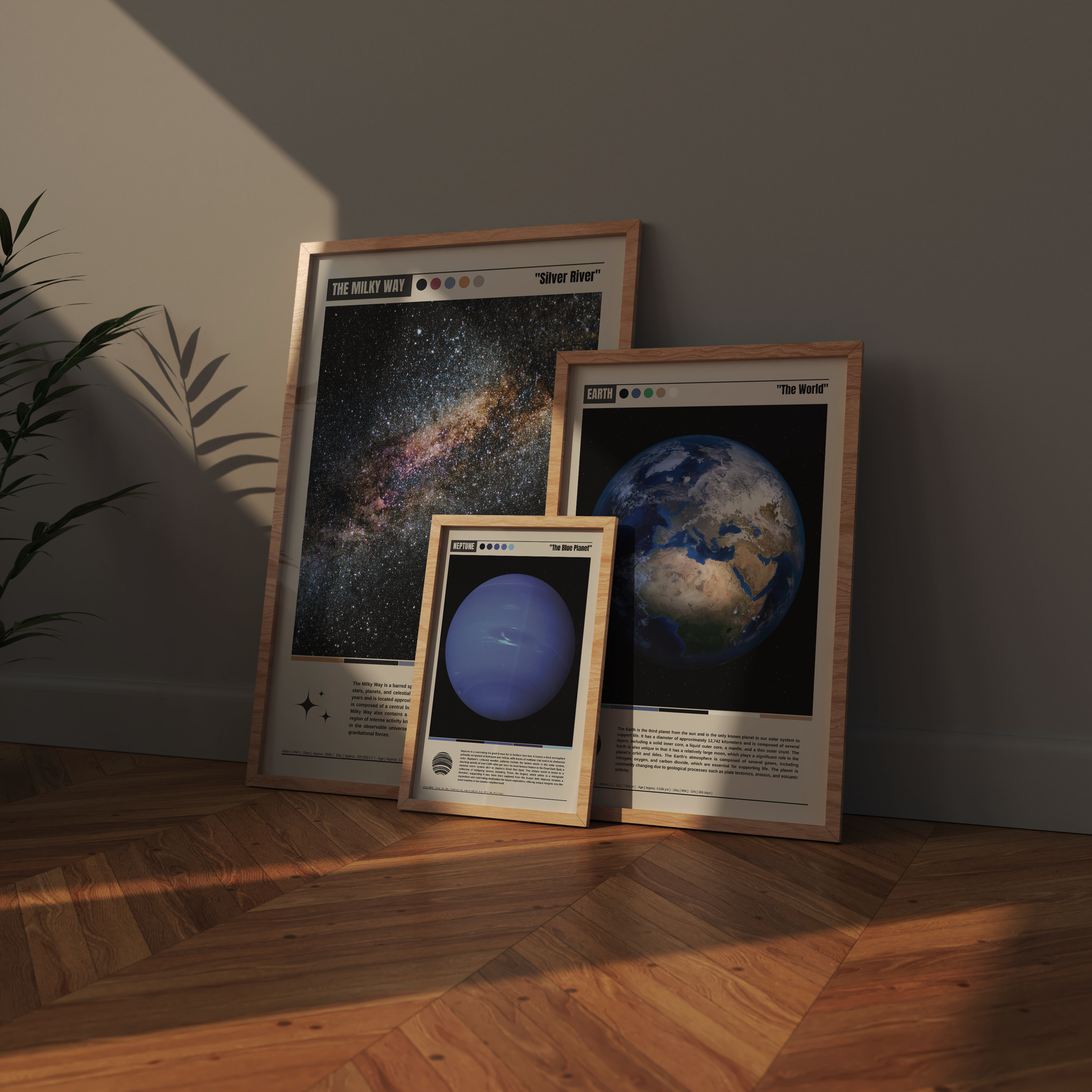 Neptune Poster, Neptune Wall Art, Neptune Digital Download, Neptune ...