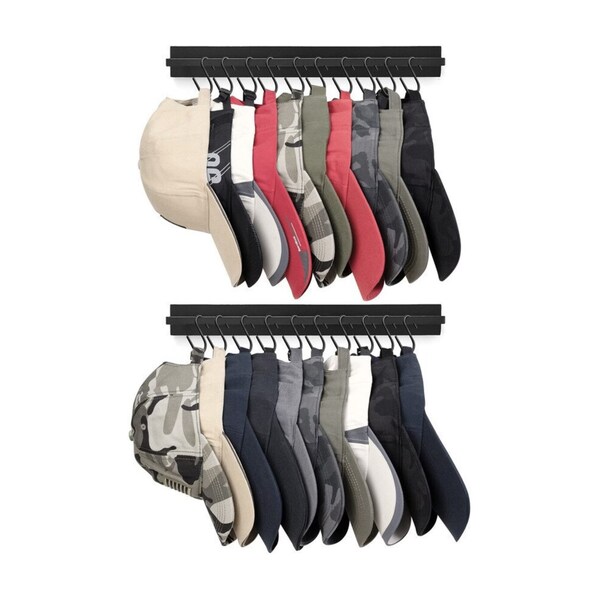 Wooden Wall Mounted Cap Rack - Etsy