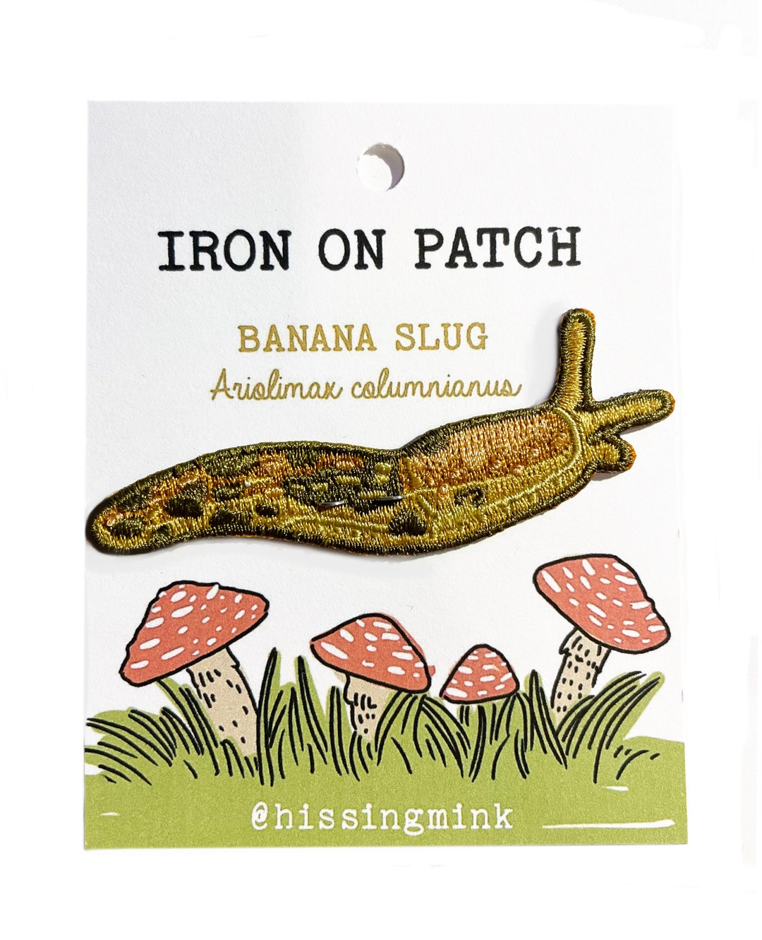 Banana Slug Iron on Patch - Etsy